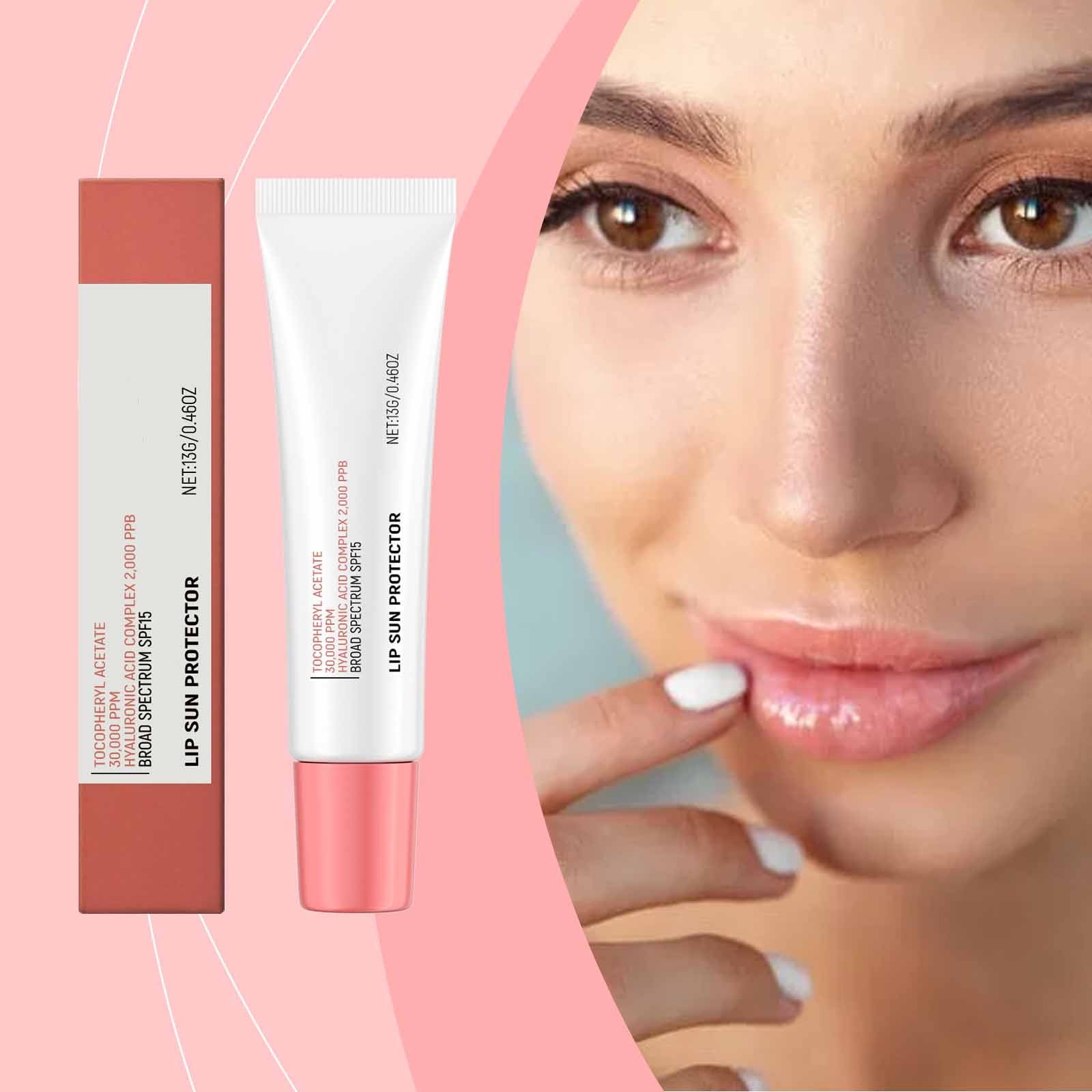 Lip Sun Protector – Pack of 2, 0.46oz – SPF 15 Sunscreen Lip Balm for ...