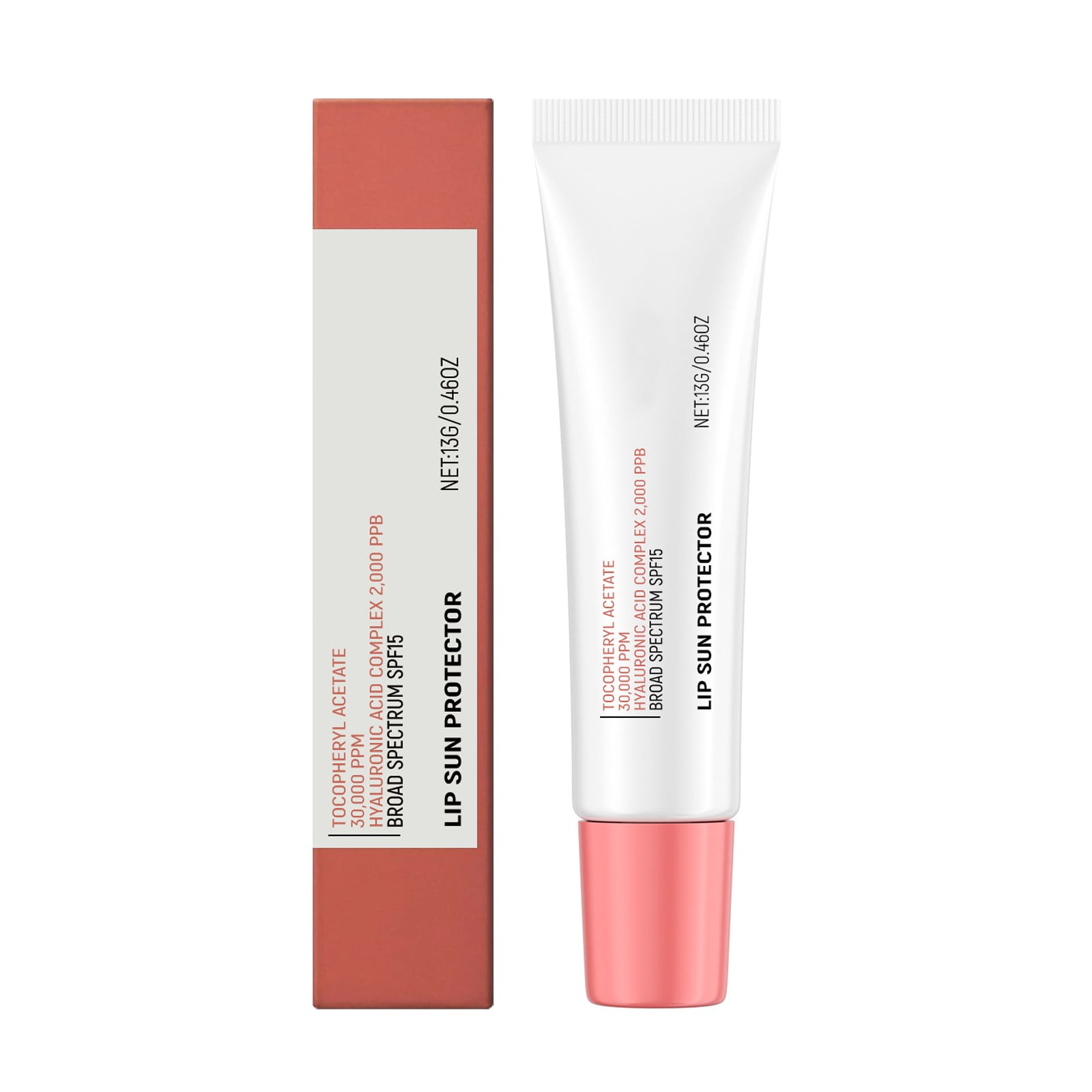 Lip Sun Protector Rosy 0.46oz – Korean Tinted Glow SPF 15 Sunscreen Lip ...