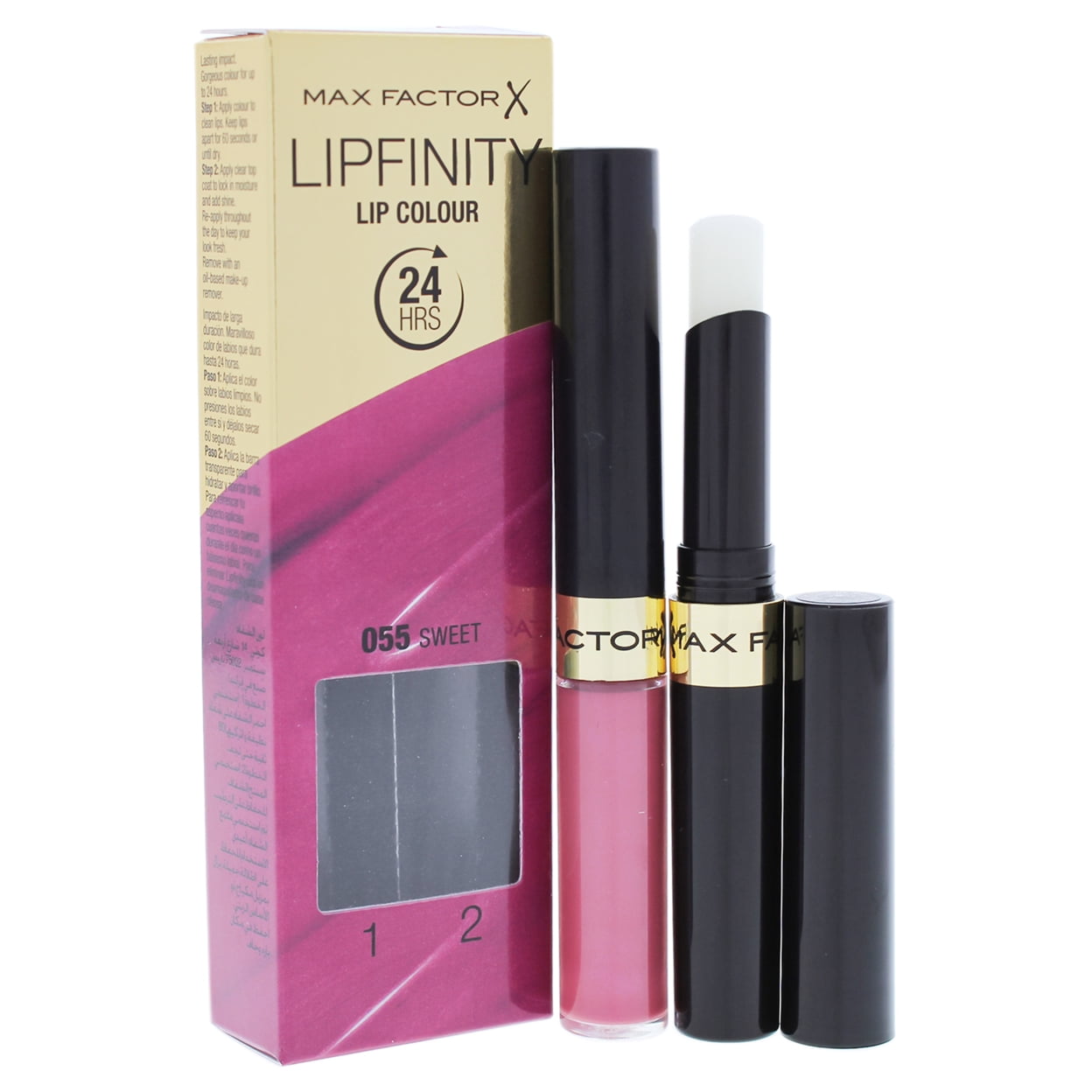 Lipfinity - 055 Sweet by Max Factor for Women - 0.14oz Lipstick ...