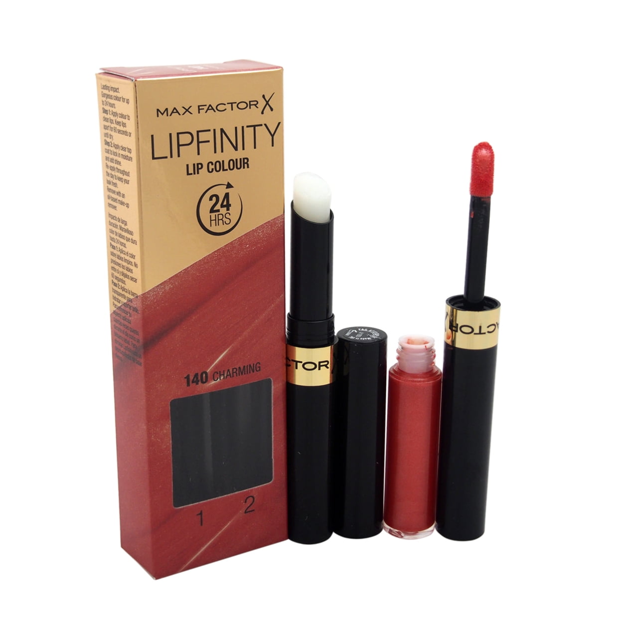 Lipfinity - # 140 Charming by Max Factor for Women - 4.2 g Lip Stick ...