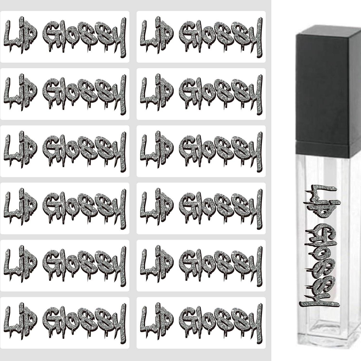 Lipgloss Label for Tubes Custom,100 Pieces, Personalized,Custom ...