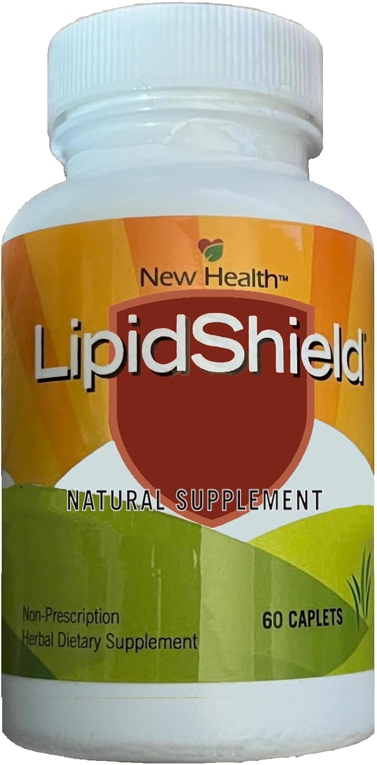 LipidShield Niacin & Selenium Supplement with Red Yeast Rice ...