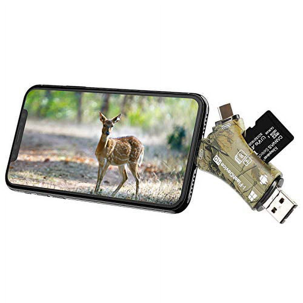 Liplasting Trail Camera Viewer SD Card Reader for iPhone iPad Mac ...