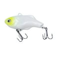 Lipless Crankbait with Unique Flat Back Design for Enhanced Vibration ...