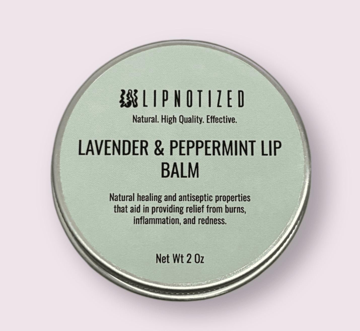 Lipnotized Lavender & Peppermint 2 oz Lip Balm with Healing and ...