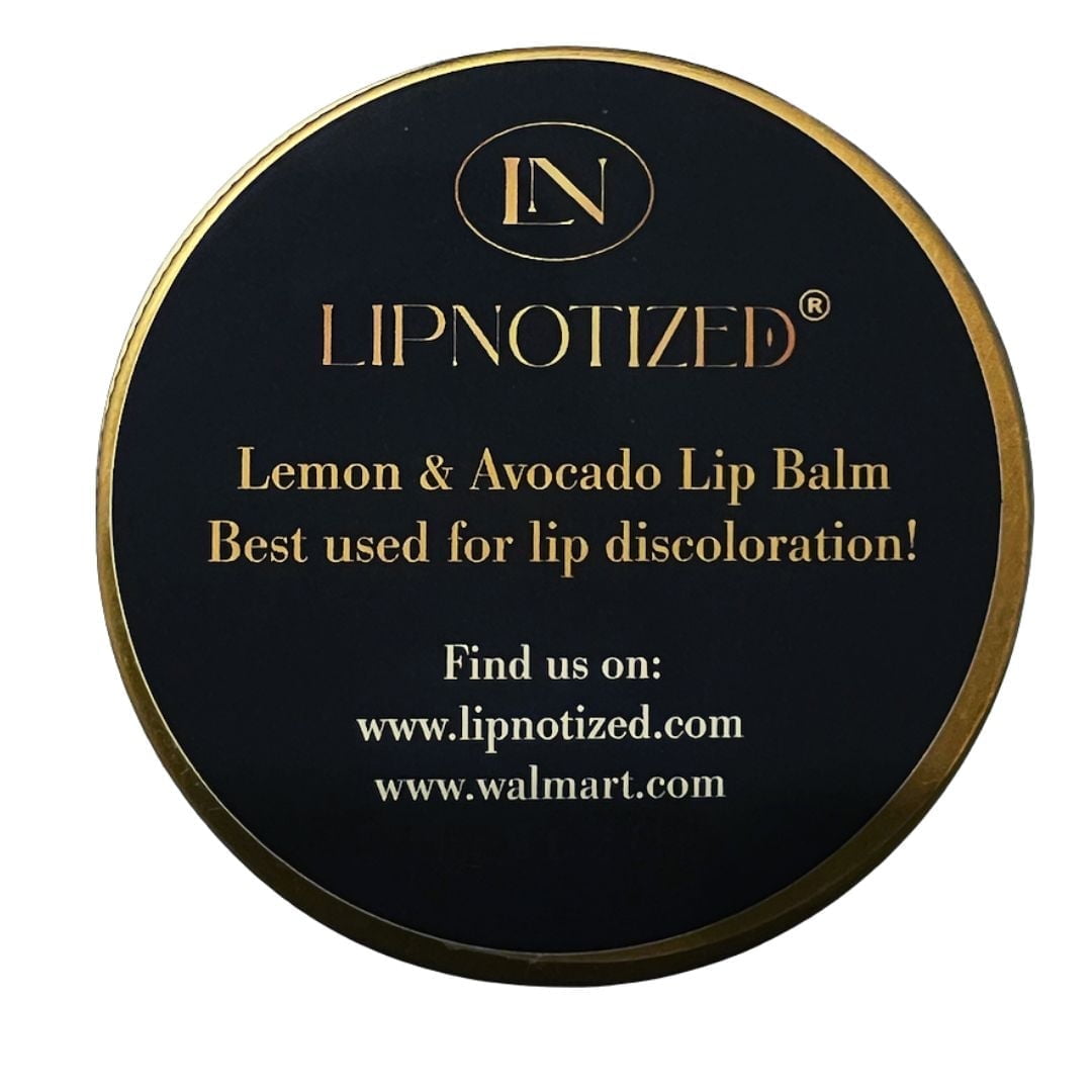 Lipnotized Lemon & Avocado 2 oz Lip Balm to help Treat and Reverse lip ...