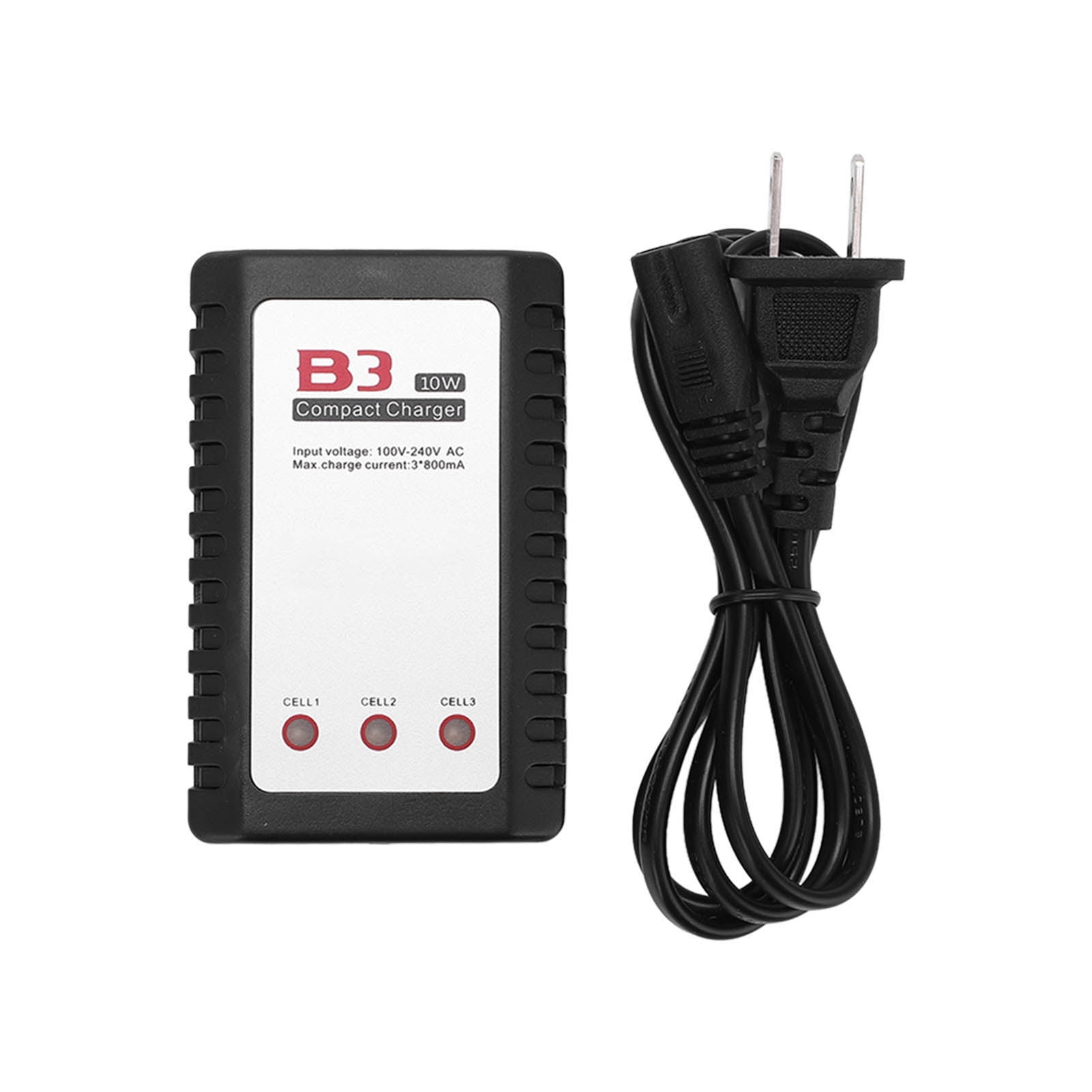 Lipo Battery Charger Overcharge Short Circuit Protection LED Indication ...