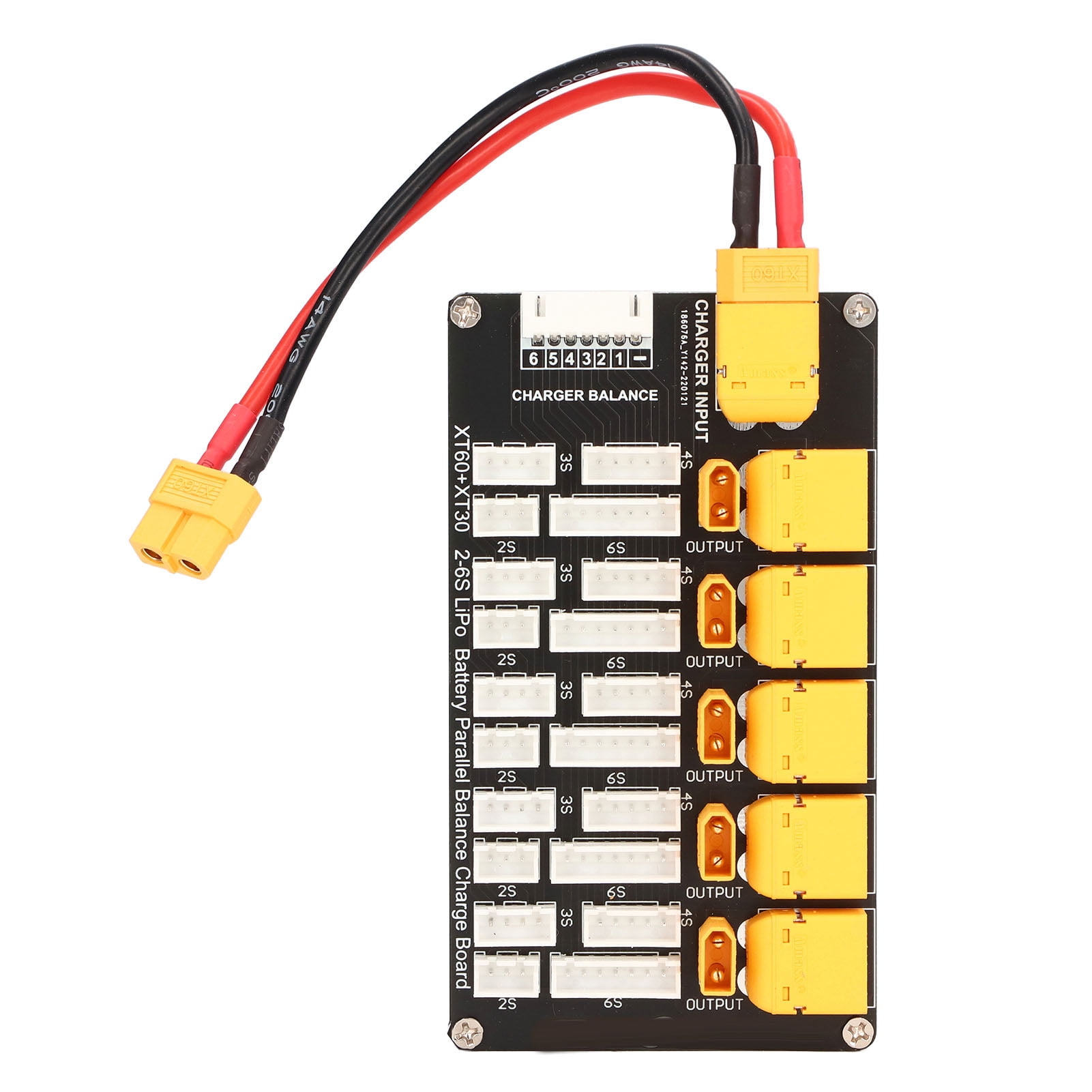Lipo Battery Charging Board Parallel XT30 XT60 Plug 2‑6S Lithium ...
