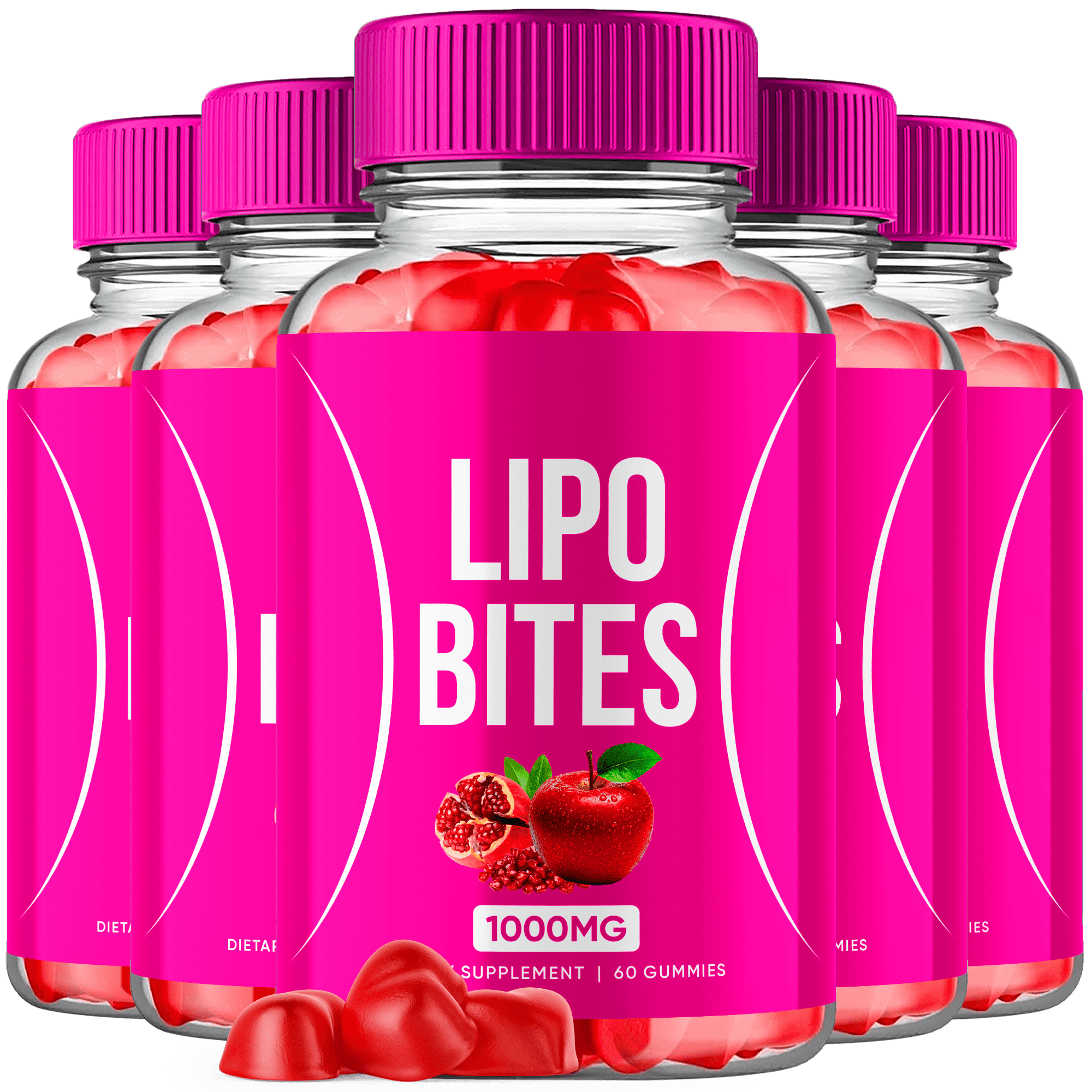 Lipo Bites Keto Apple Cider Vinegar Gummies Max Strength ACV Supplement ...