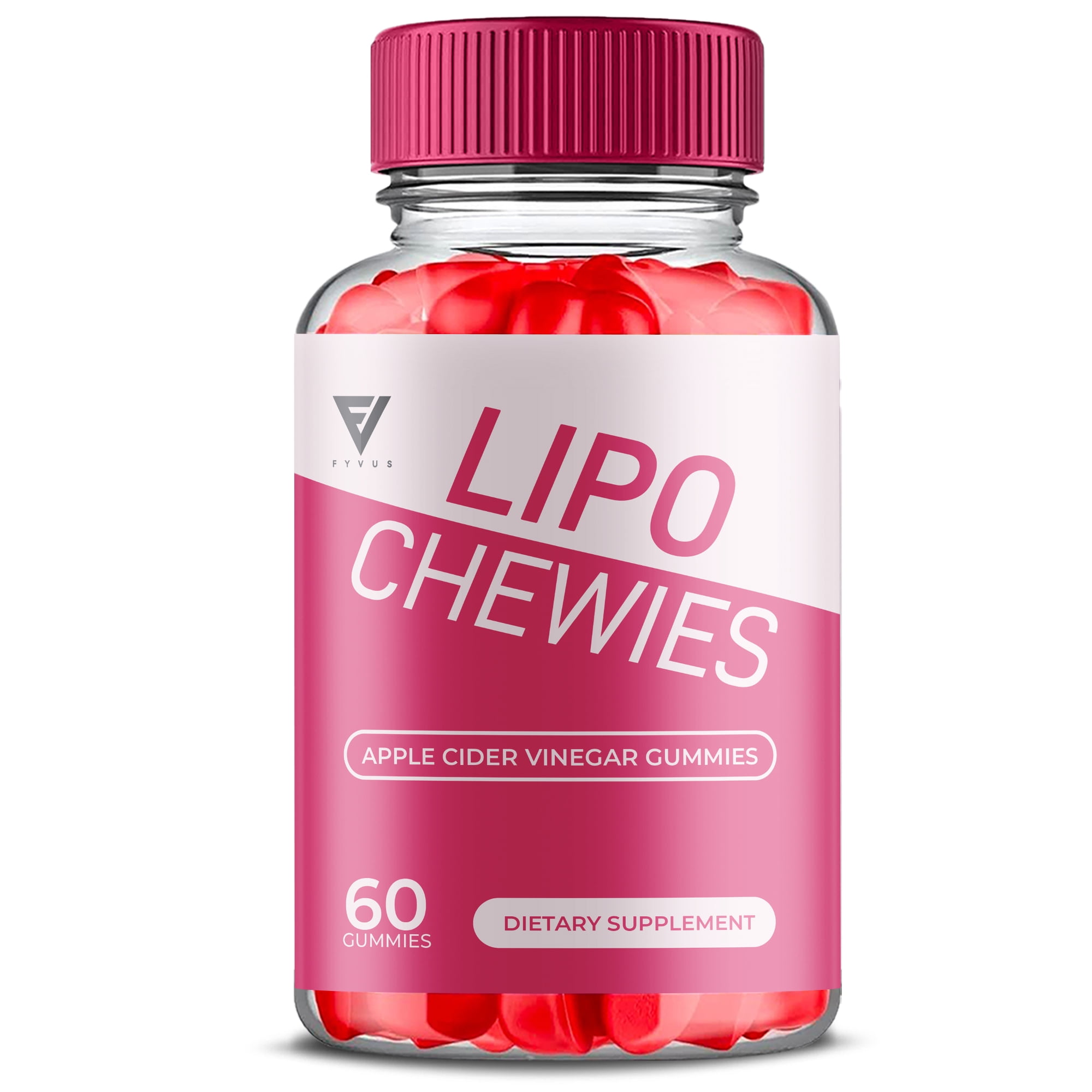 Lipo Chewies Gummies LipoChewies Max Strength Supplement (60 Gummies ...