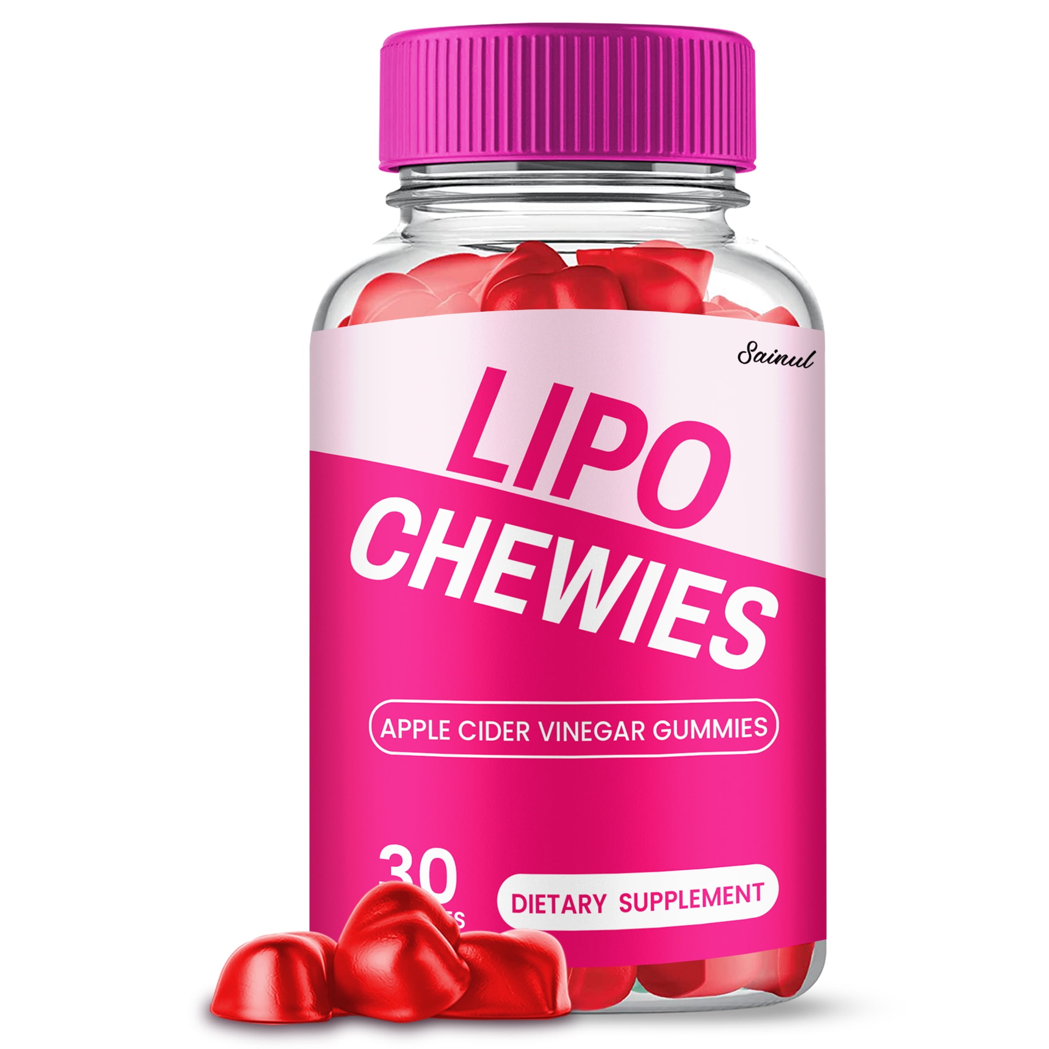Lipo Chewies Gummies, Maximum Strength Formula, Lipo Chewies ACV ...