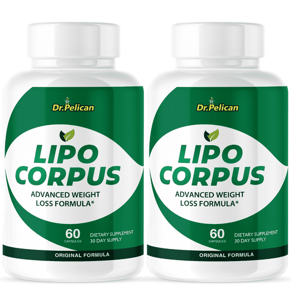 Pelican Lipo Corpus Digestive Support, 120 Capsules, 2 Bottles, Stomach Support - Walmart.com
