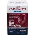 Lipo Flavonoid, Inner Ear Support Caplets, 90 Count, Contains Lemon ...