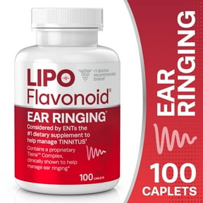 Lipo Flavonoid Balance Support Caplets for Vertigo Dizziness Inner Ear ...