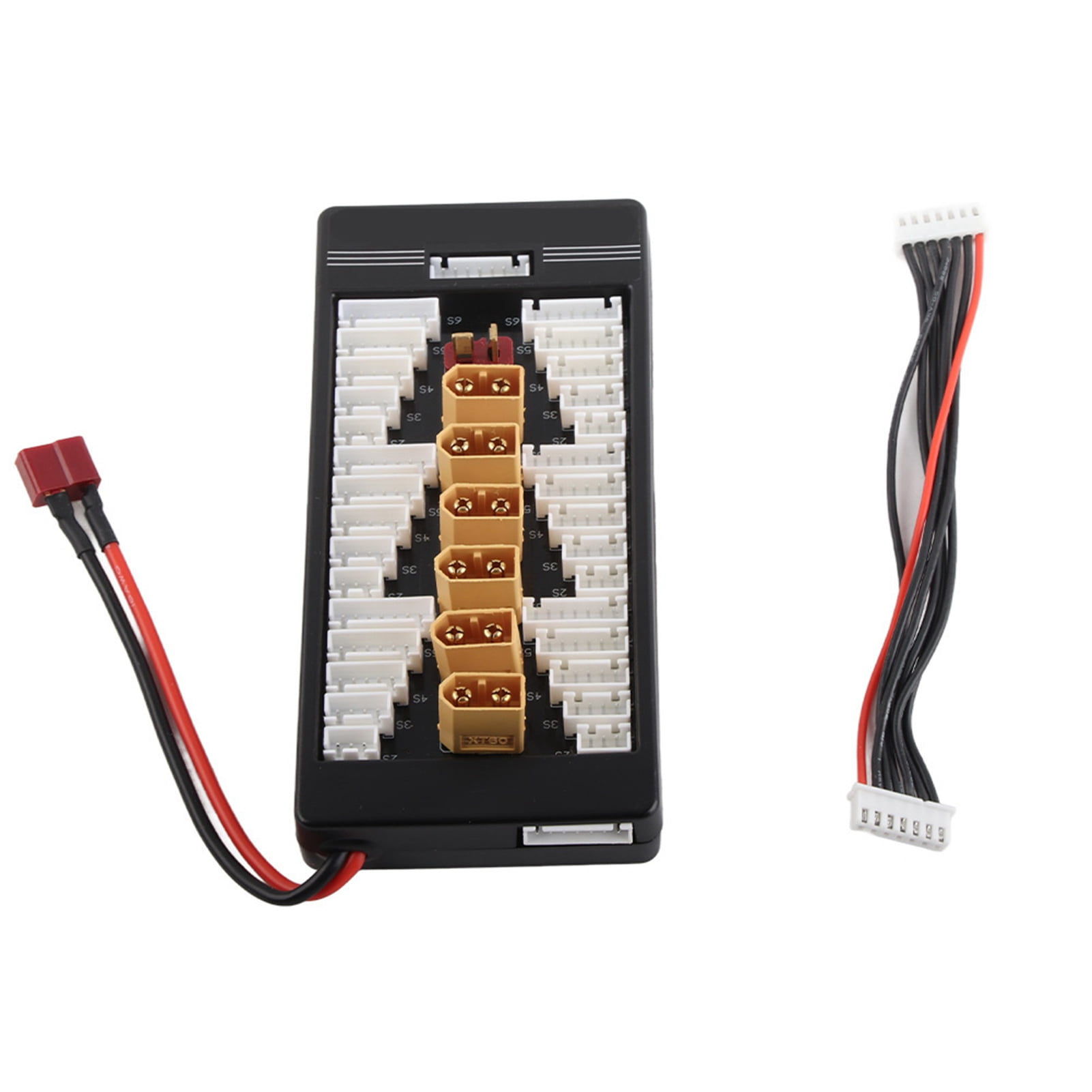 Lipo Parallel Balanced Charging Board, T Plug, 2-6S, for RC Battery ...