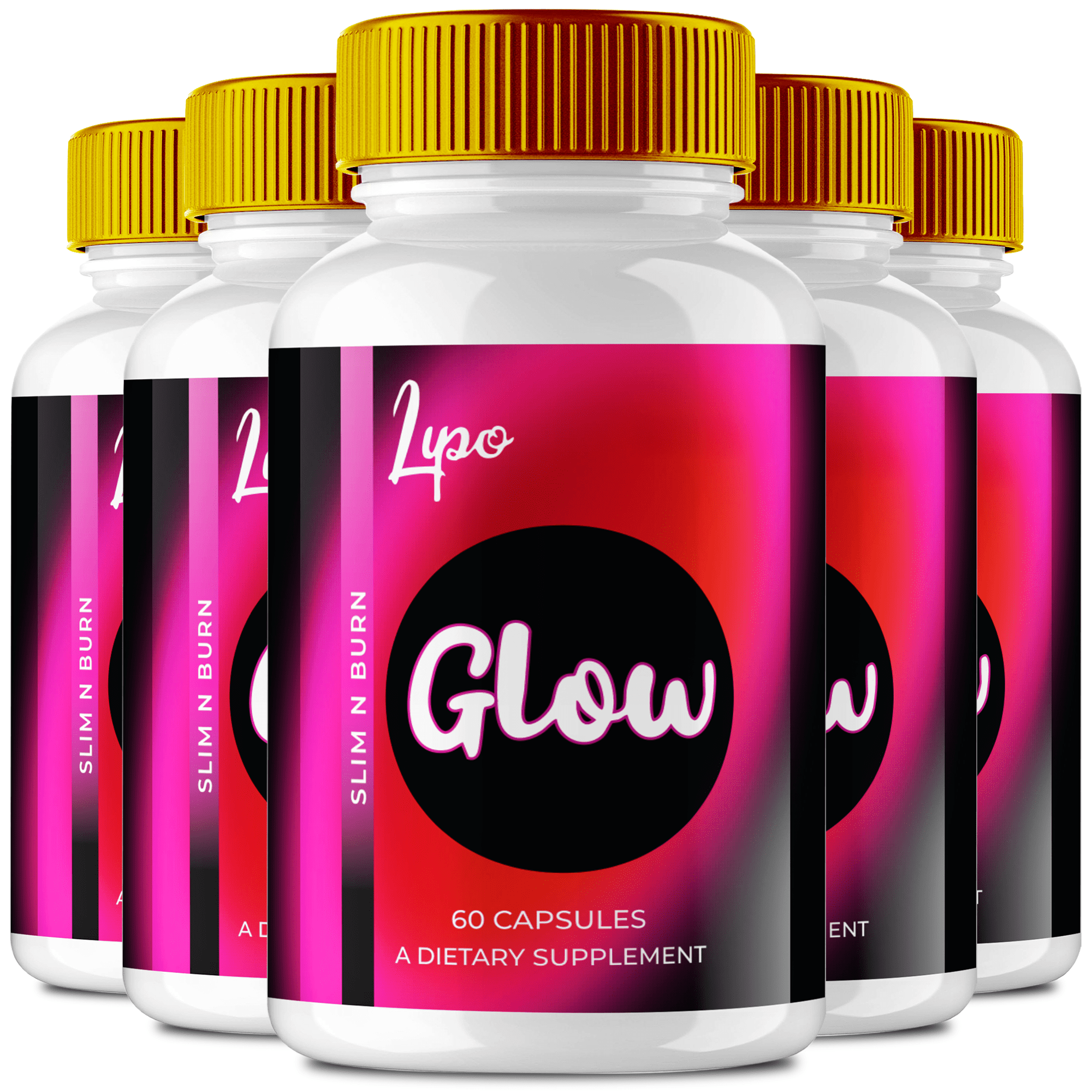 LipoGlow Capsules, Official Lipo Glow Supplement Pills, Premium Blend ...