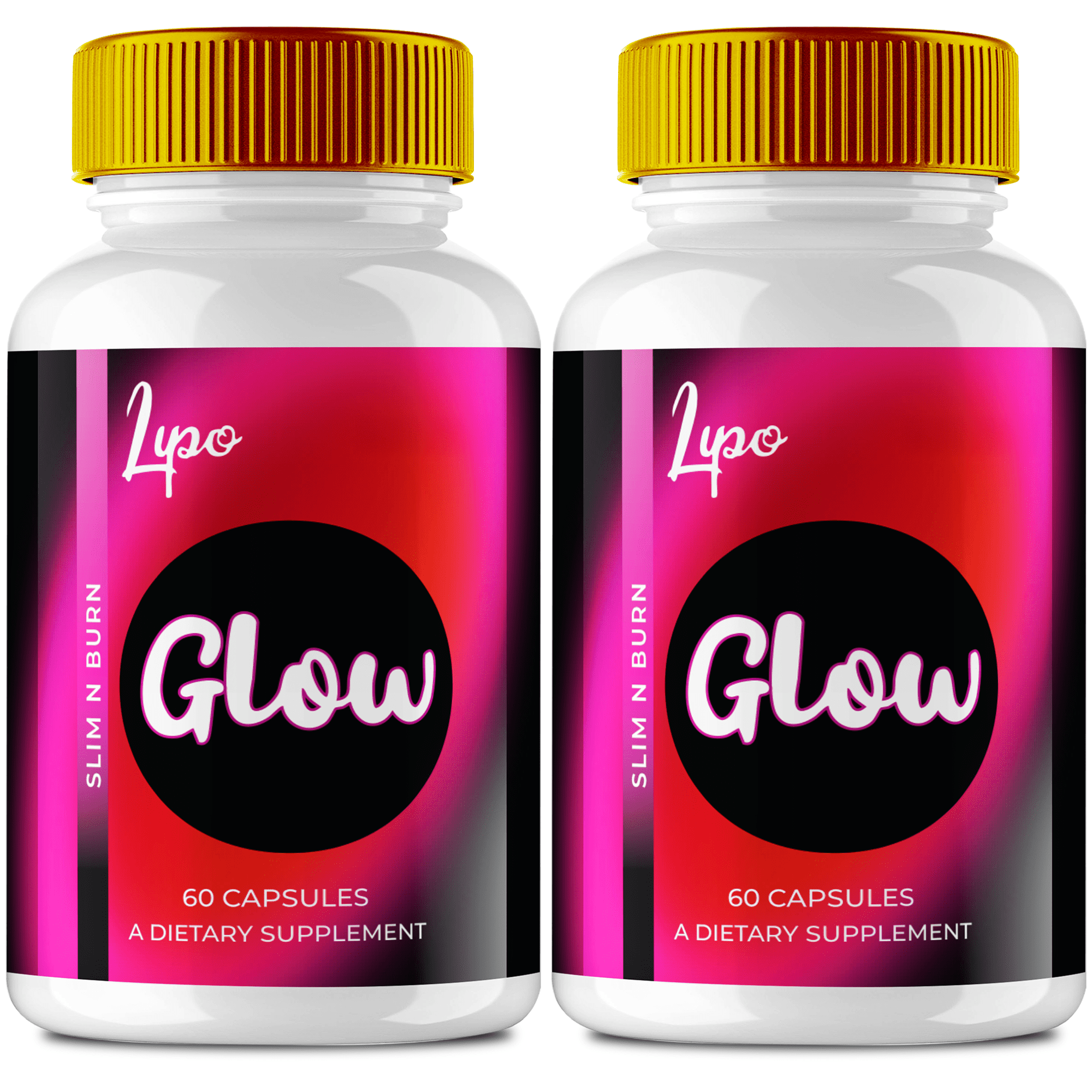 LipoGlow Capsules, Official Lipo Glow Supplement Pills, Premium Blend to Achieve Your Body and ...