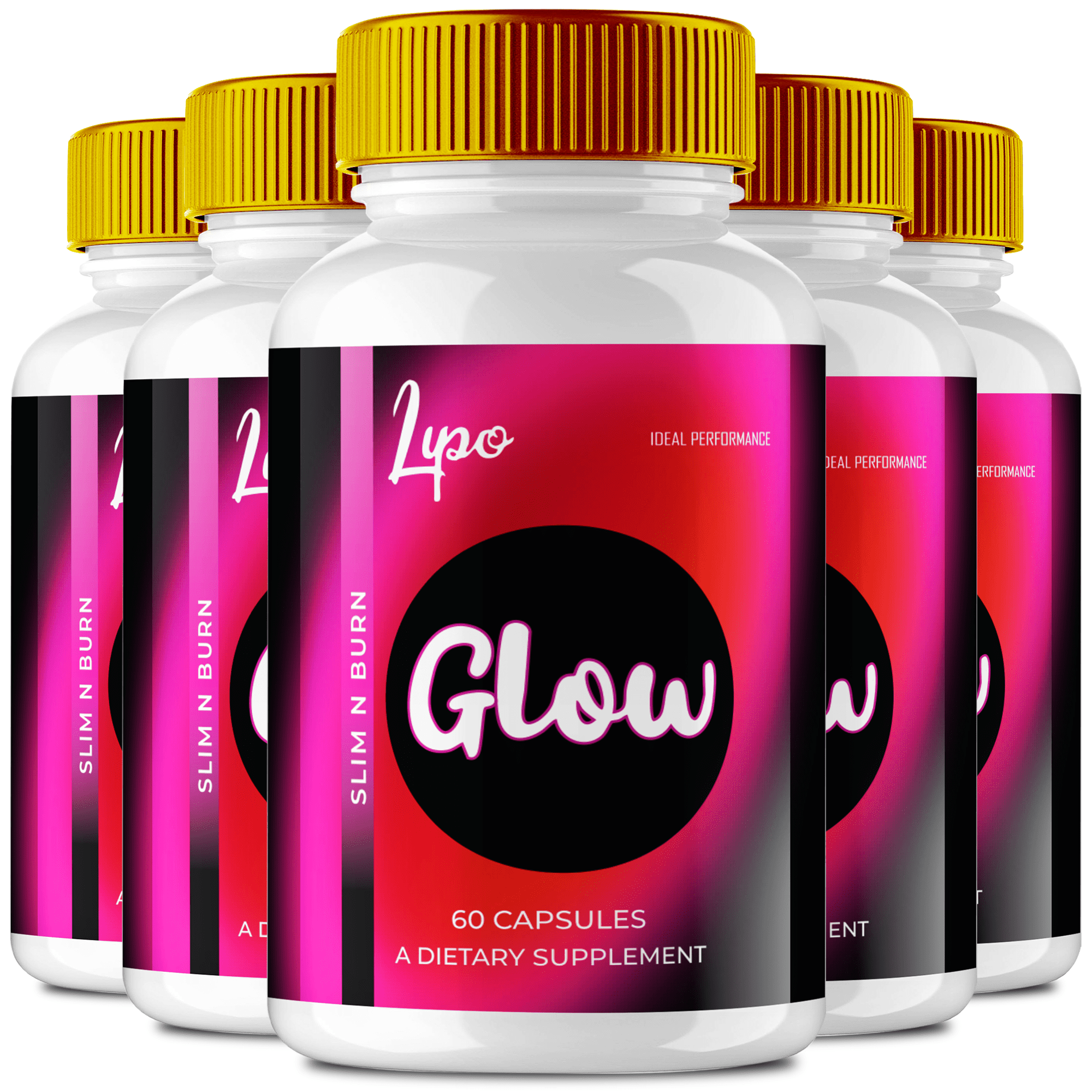 LipoGlow Capsules, Official Lipo Glow Supplement Pills, Premium Blend ...