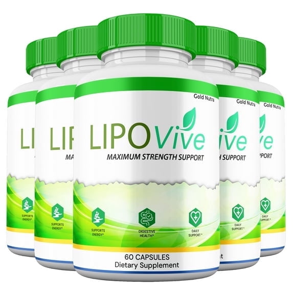 LipoVive Capsules, Maximum Strength Advanced Formula, Lipo Vive Pills ...
