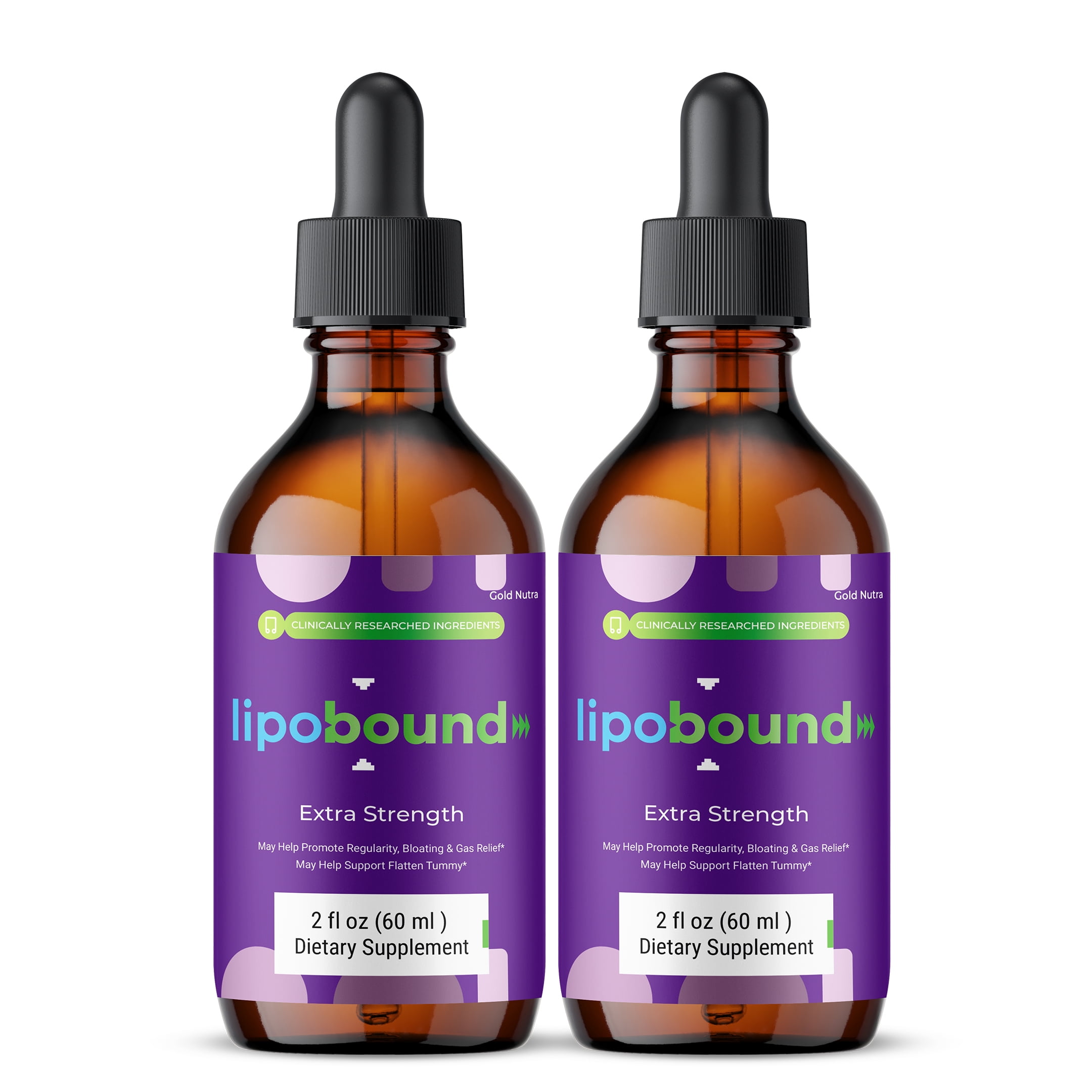 Lipobound Drops Liquid Supplement, Lipo Bound Supplement, All Natural ...