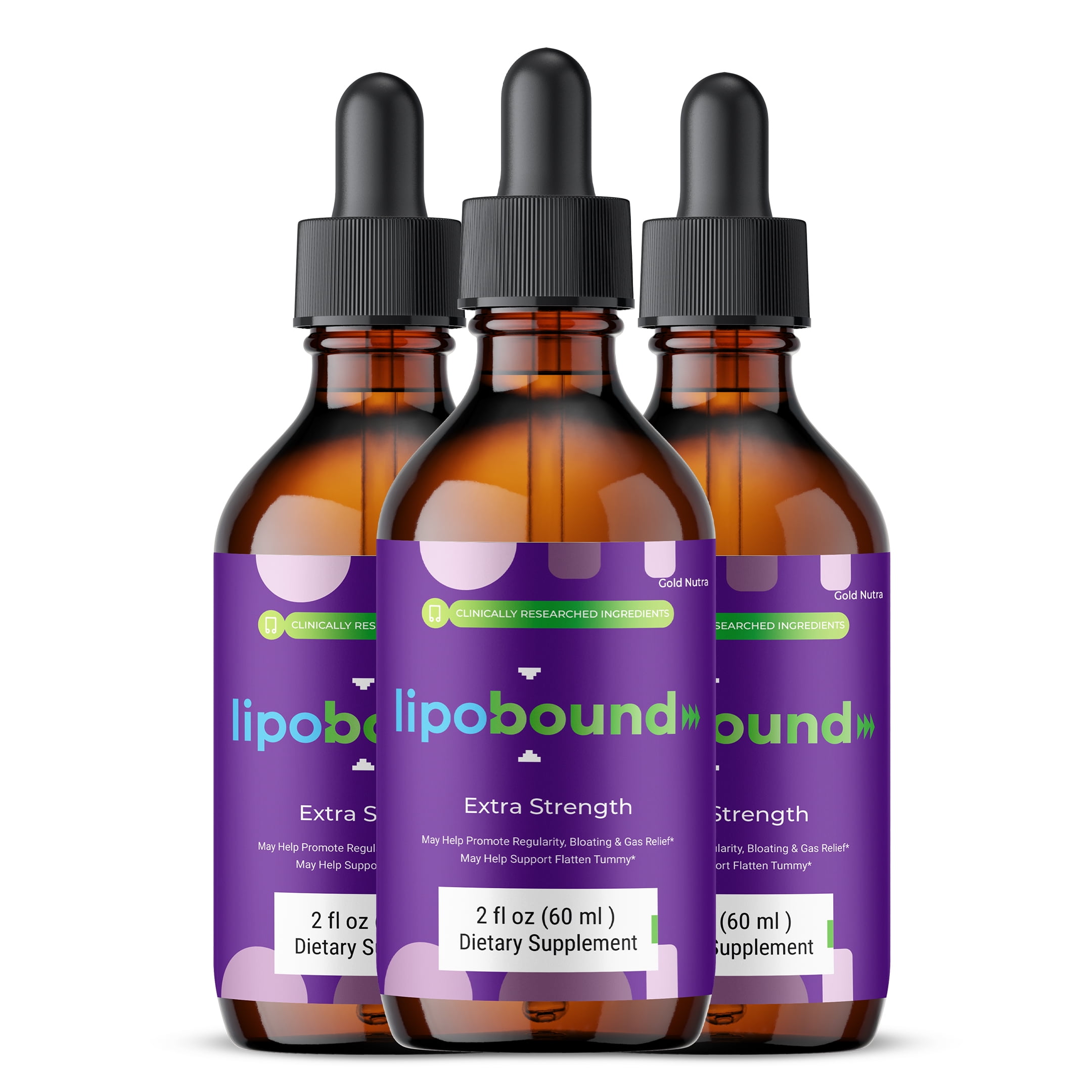 Lipobound Drops Liquid Supplement, Lipo Bound Supplement, All Natural ...