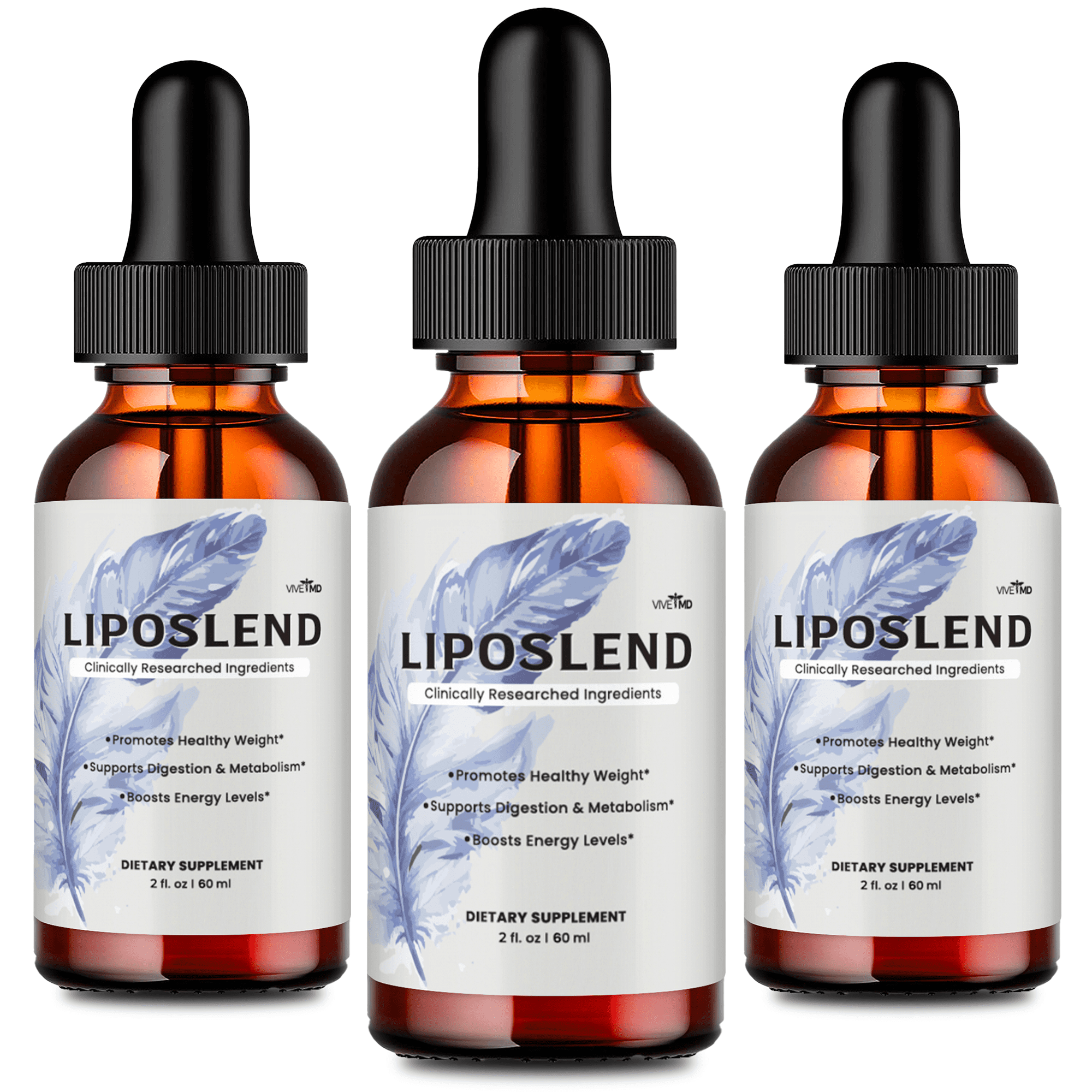Liposlend Drops - Liposlend Metabolism Liquid Drops (3 PACK) - Walmart.com