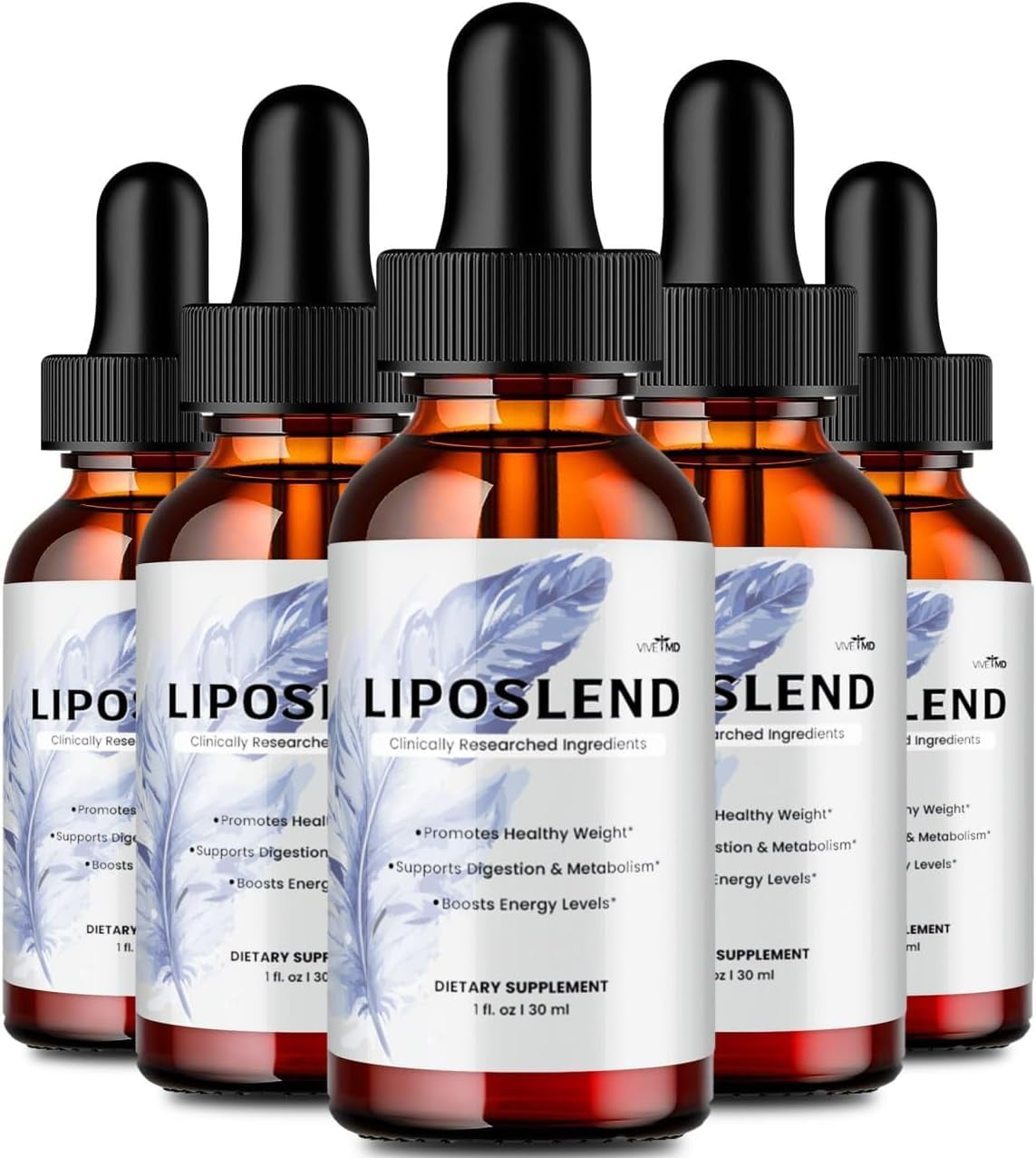 Liposlend Drops - Liposlend Metabolism Liquid Drops (5 PACK) - Walmart.com