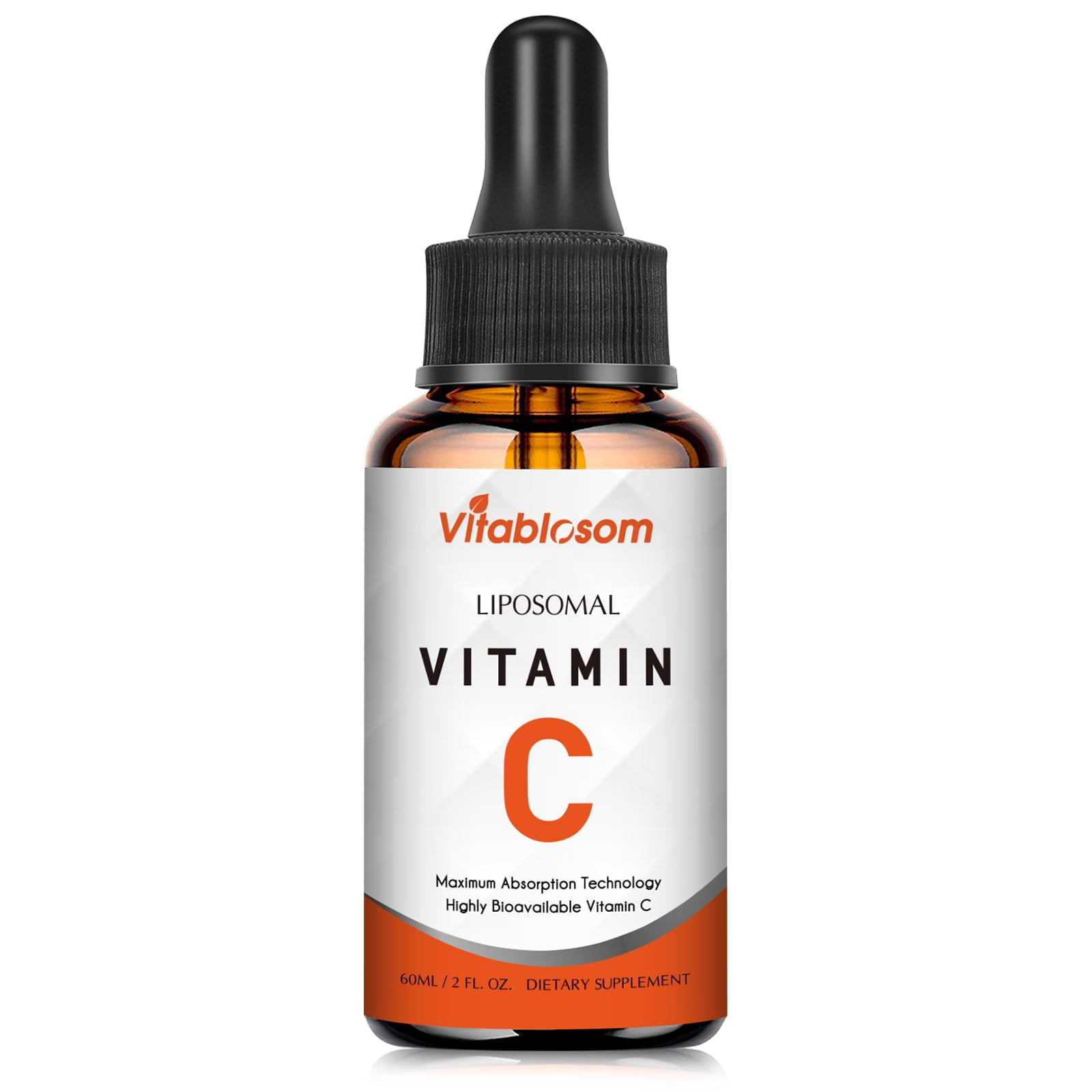 Liposomal Vitamin C Liquid Drops Supplement for Adults, Maximize VIT C ...
