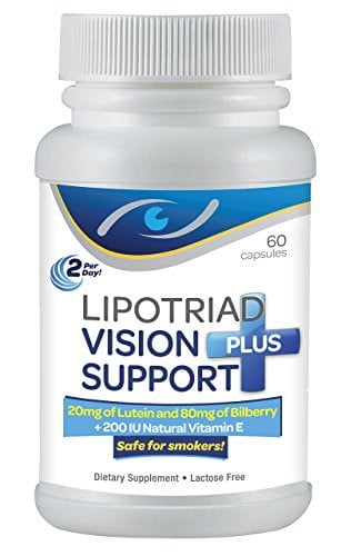 Lipotriad Vision Support Plus, 60 Ct - Walmart.com
