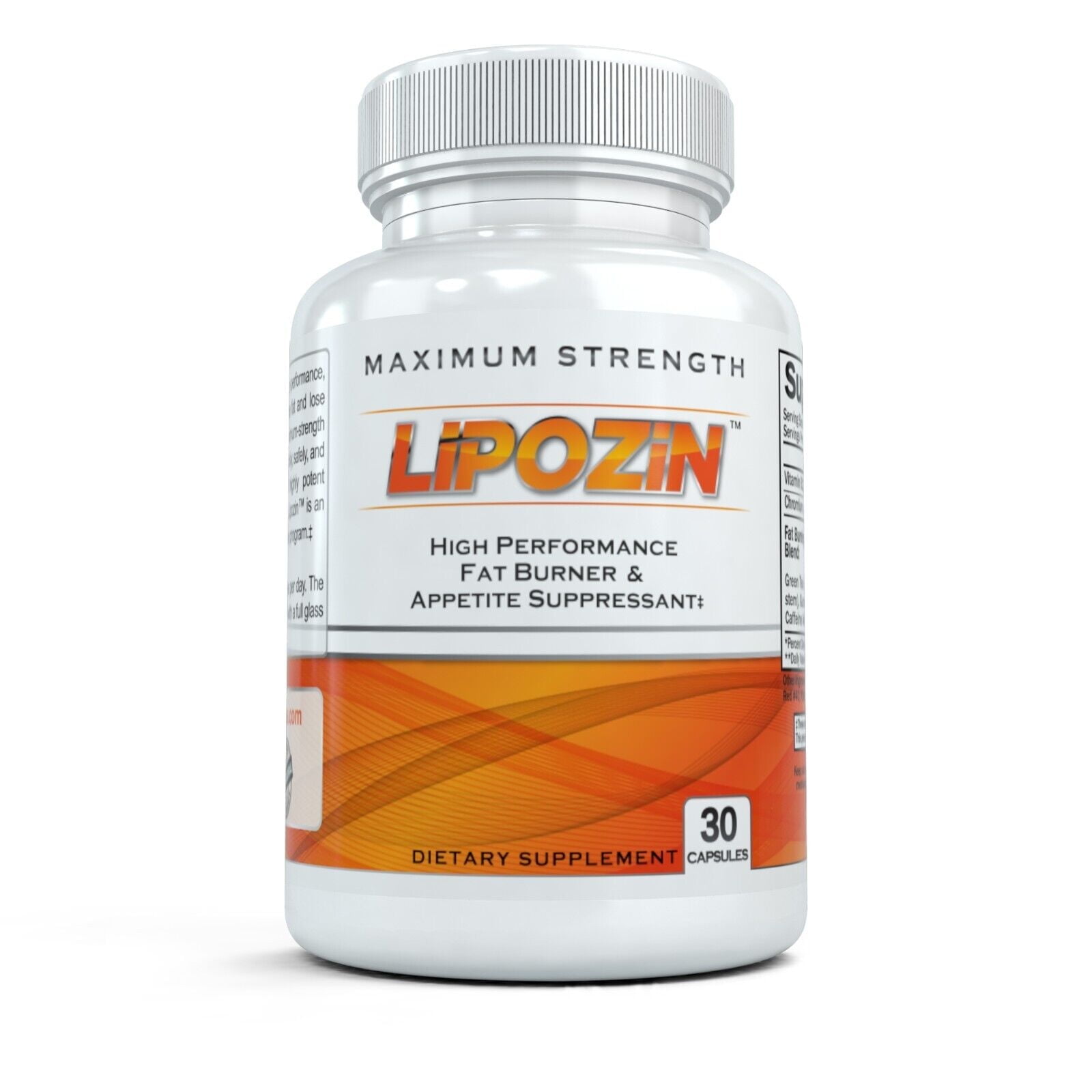 Lipozin Hardcore Thermogenic Belly Fat Burner & Appetite Suppressant ...