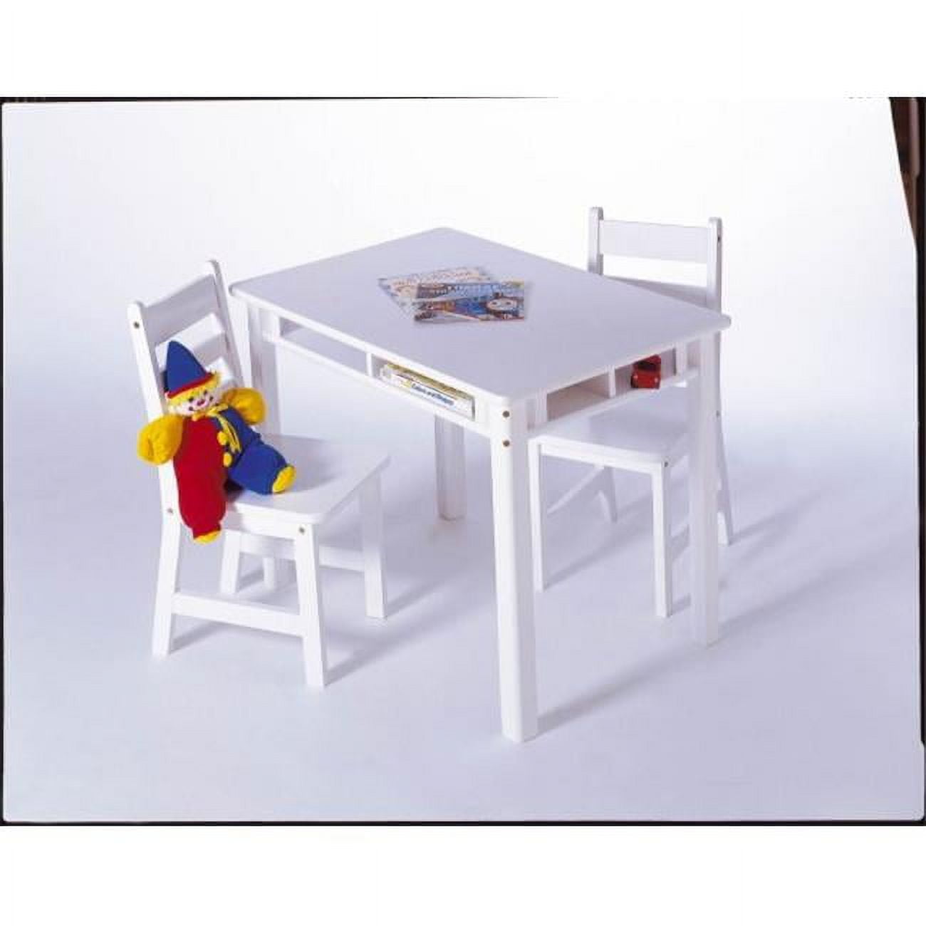 Lipper Childrens Rectangular Table and Chair Set - Walmart.com