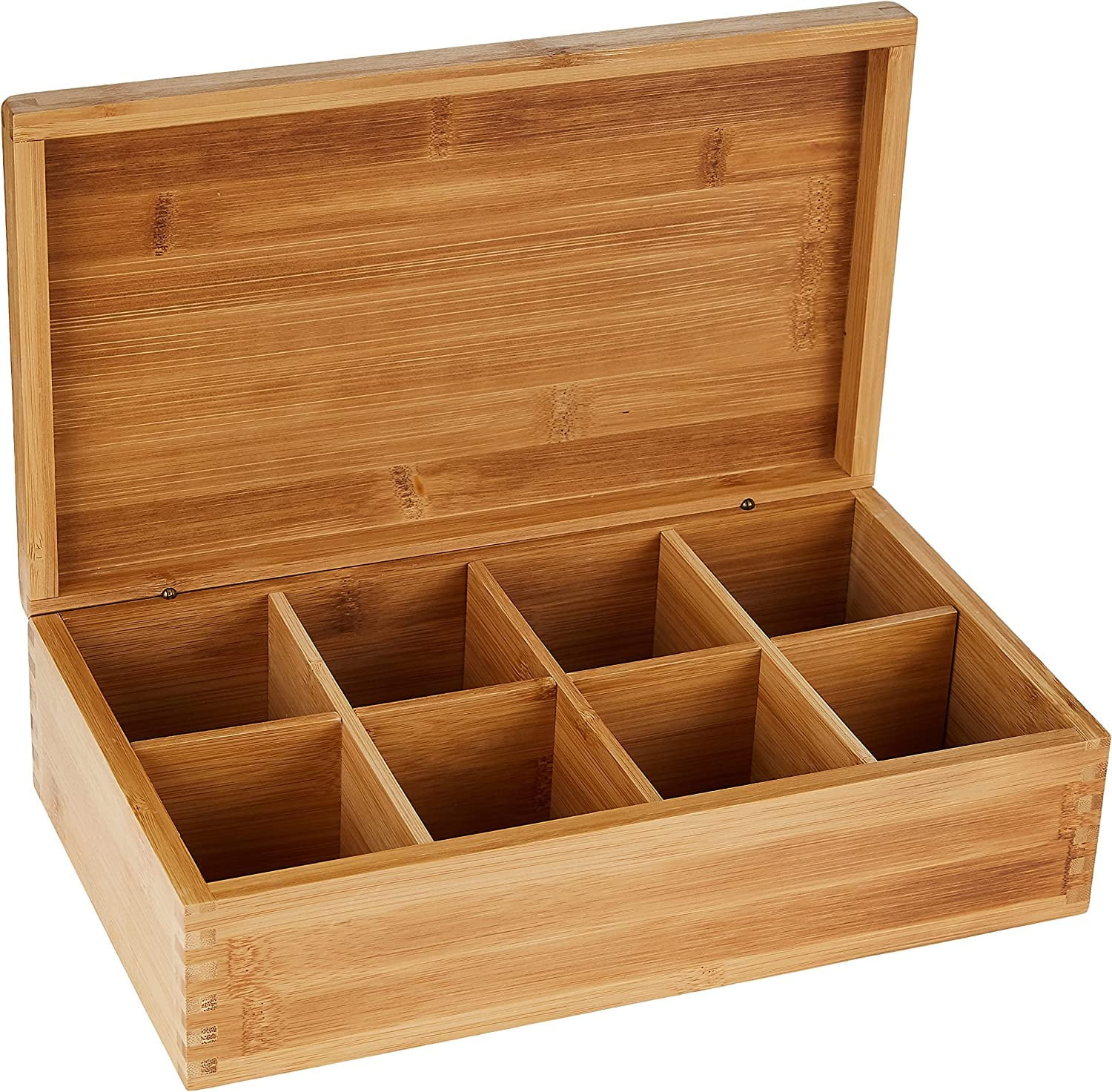 Lipper International Bamboo Tea Storage Box - Walmart.com