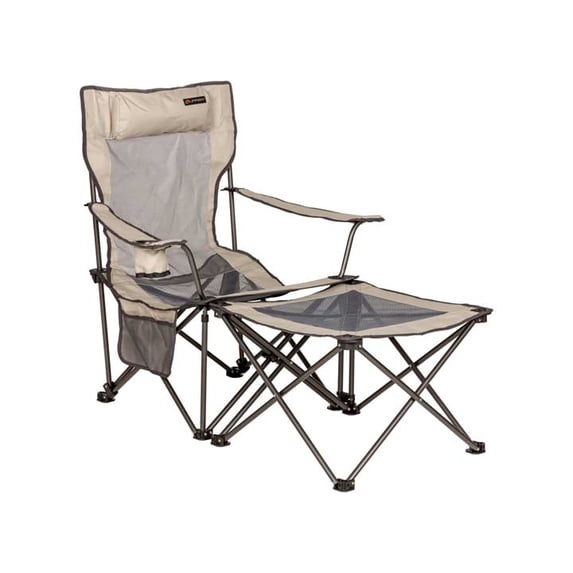 Lippert Campfire 2-Position Padded Recliner with Ottoman - Sand - MPN ...