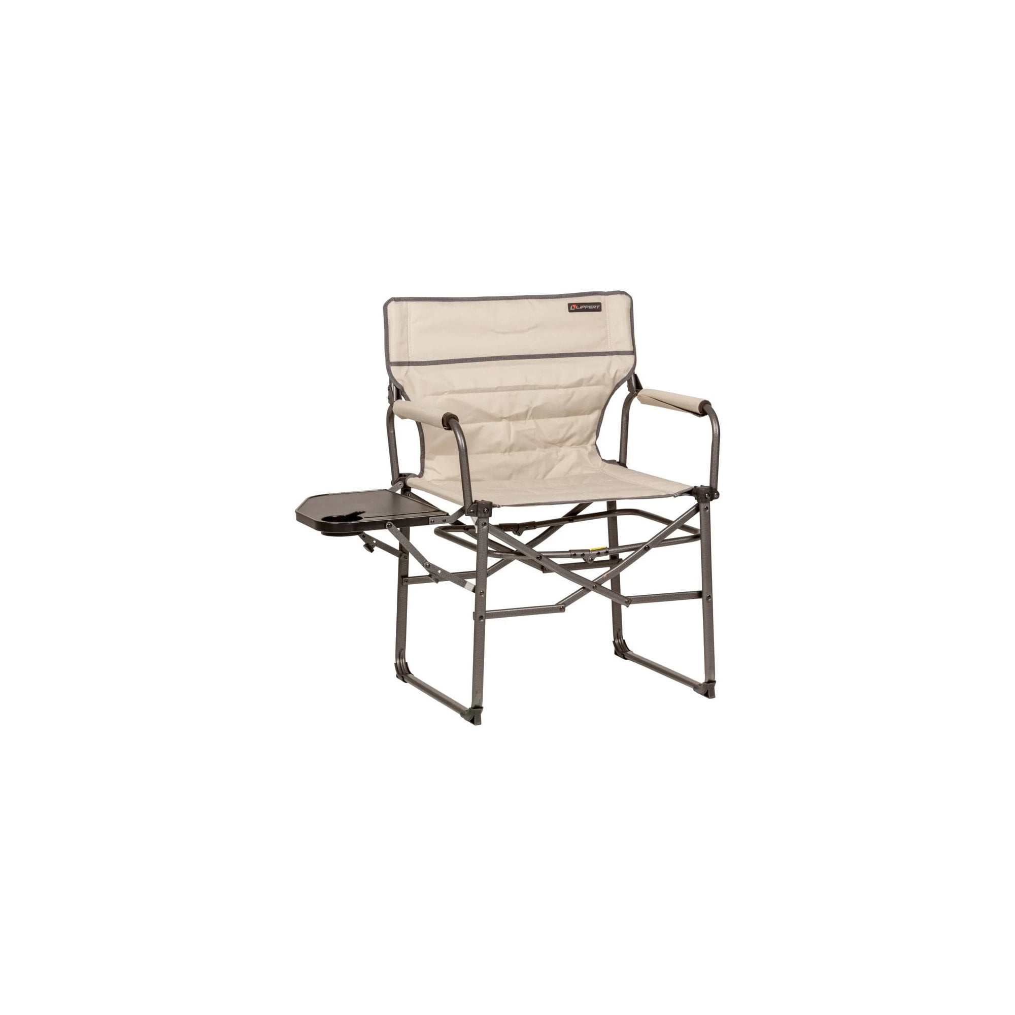 Lippert 2022120578 Scout XL Director Chair with Side Table - Sand ...
