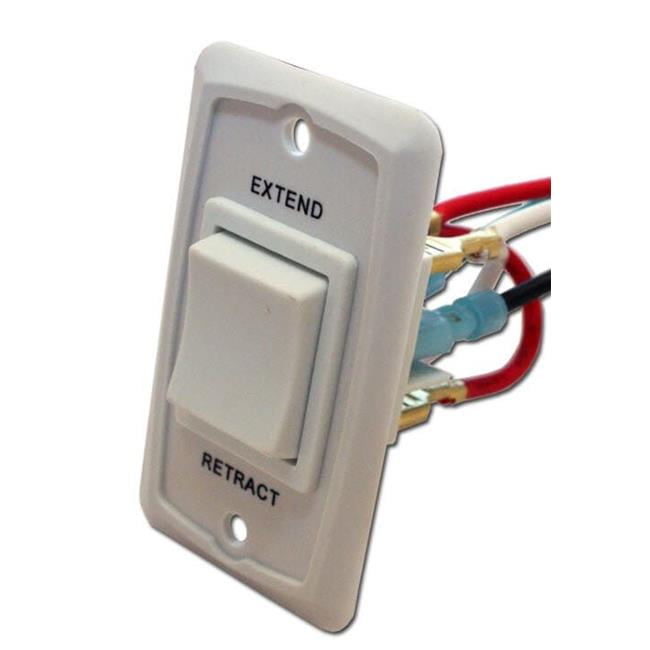 Lippert Components 144214 Rear Electric Stabilizer Switch, White ...