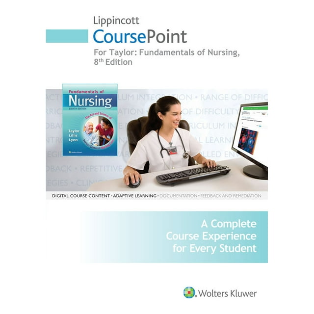 Lippincott CoursePoint for Taylor: Fundamentals of Nursing - Walmart.com
