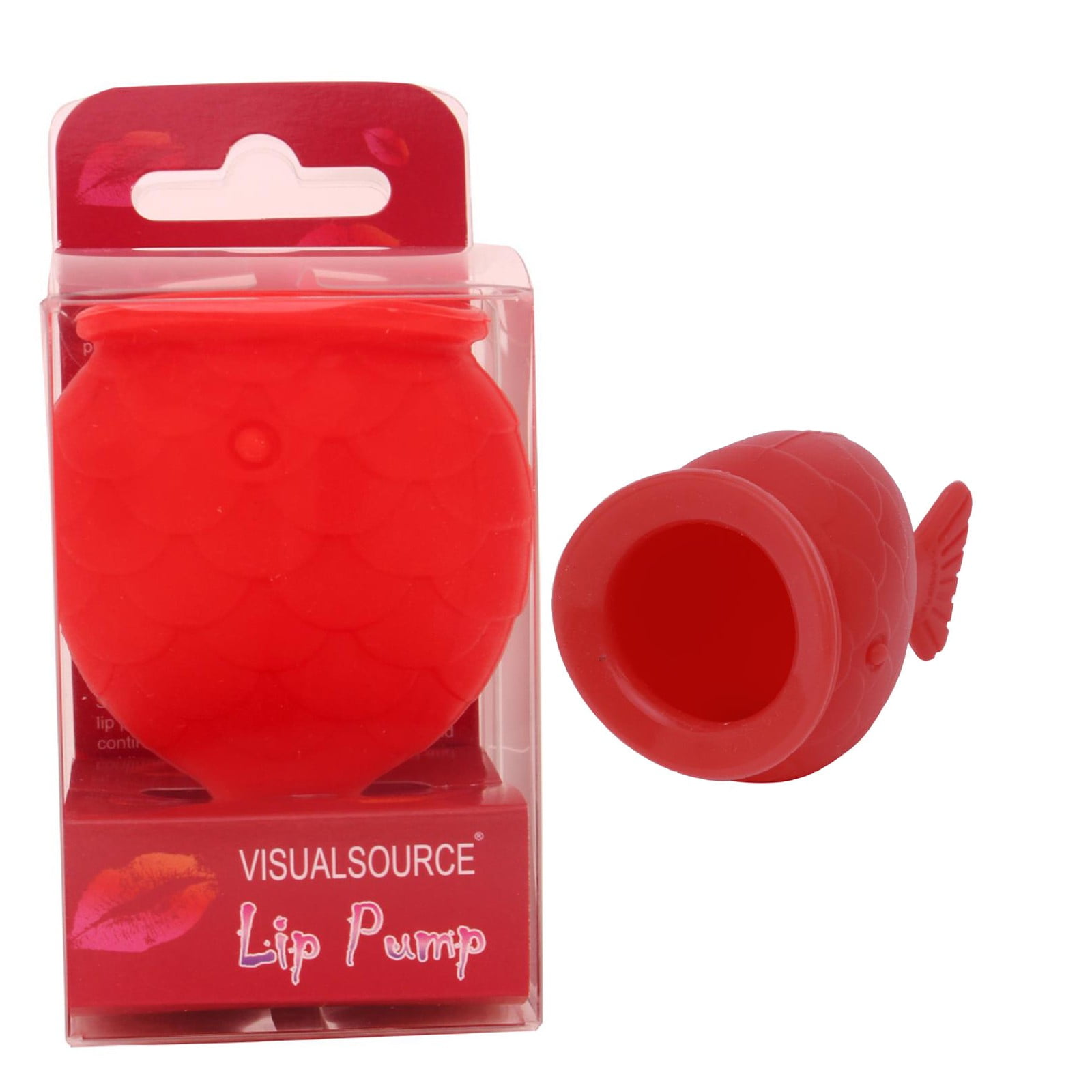 Lips Enhancer Plumper Device Lips Silicone Fish Shape Natural Mouth ...