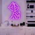 Lips And Fingers Neon Sign Nails Salon Neon Signled Light Sign For
