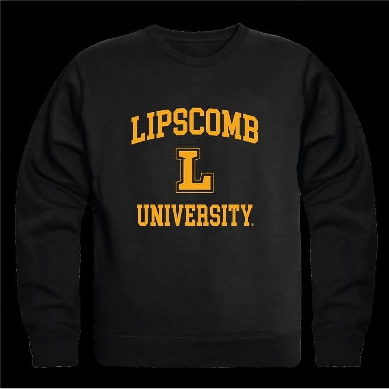 Lipscomb University Bisons Seal Crewneck Sweatshirt, Black - Small ...