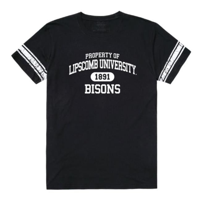 Lipscomb University Property T-Shirt, Black & White - Extra Large ...
