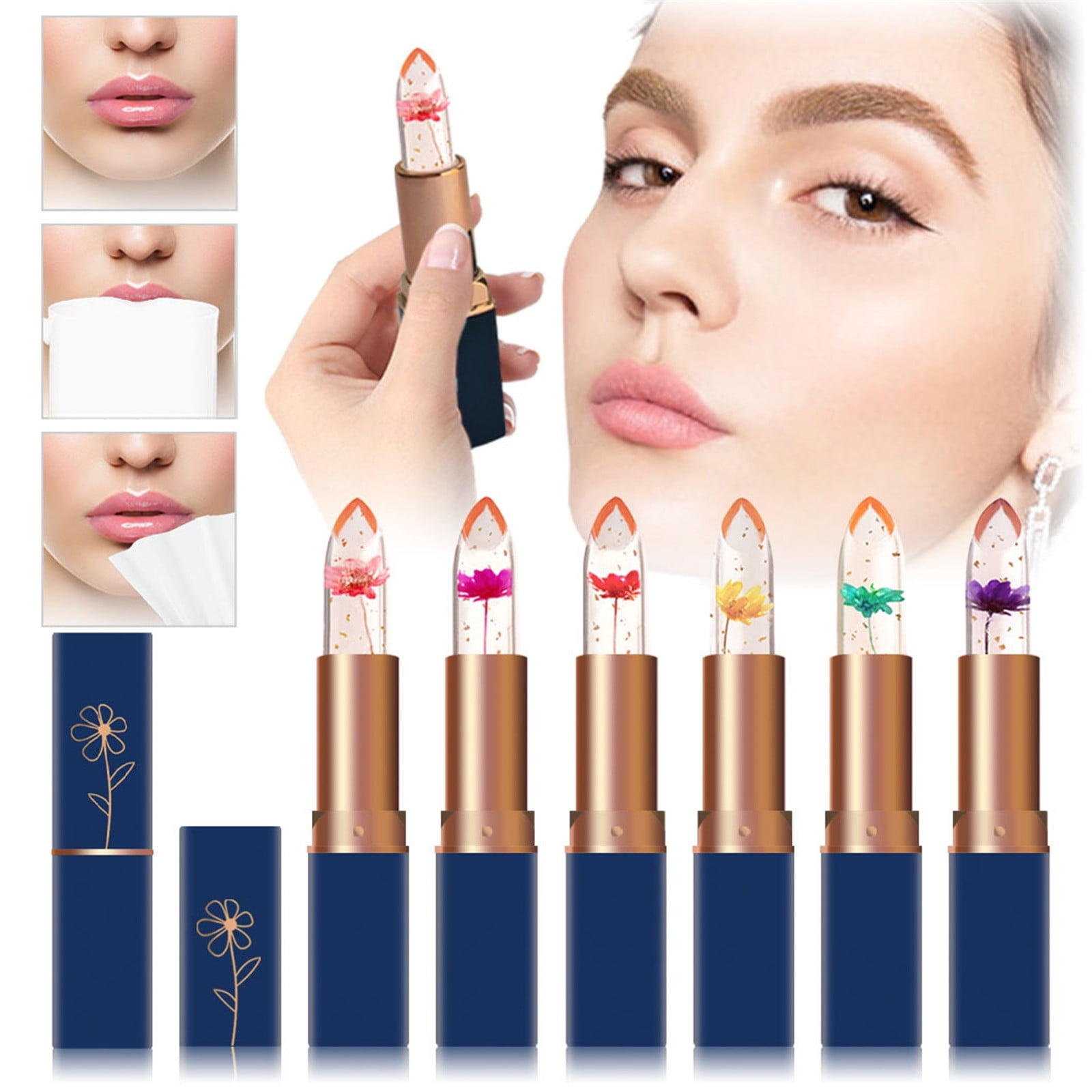 Lipstick Girls Clean Lip Care Plastic Free Dark Blue Tube Transparent ... Lipstick Girls Clean Lip Care Plastic Free Dark Blue Tube Transparent ...