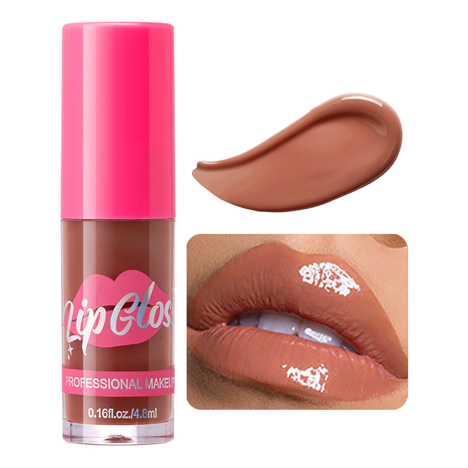 Lipstick Korean Makeup Tinta Para Labios Beauty Lip Gloss Glossy Enriched Gloss High Shine ...