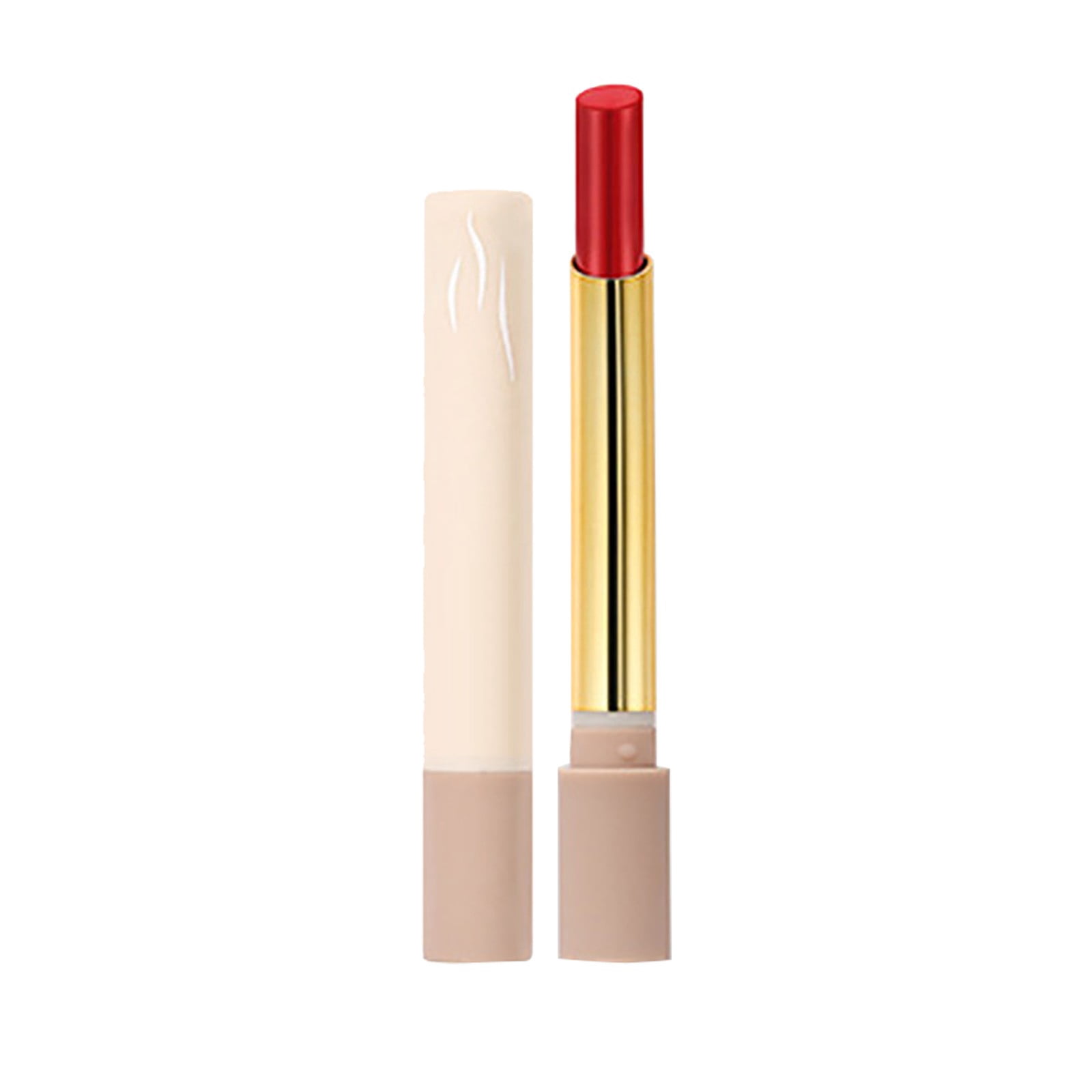 Lipstick Lip Glaze Silky Small Thin Tube Lipstick Soft Mist Portable ...