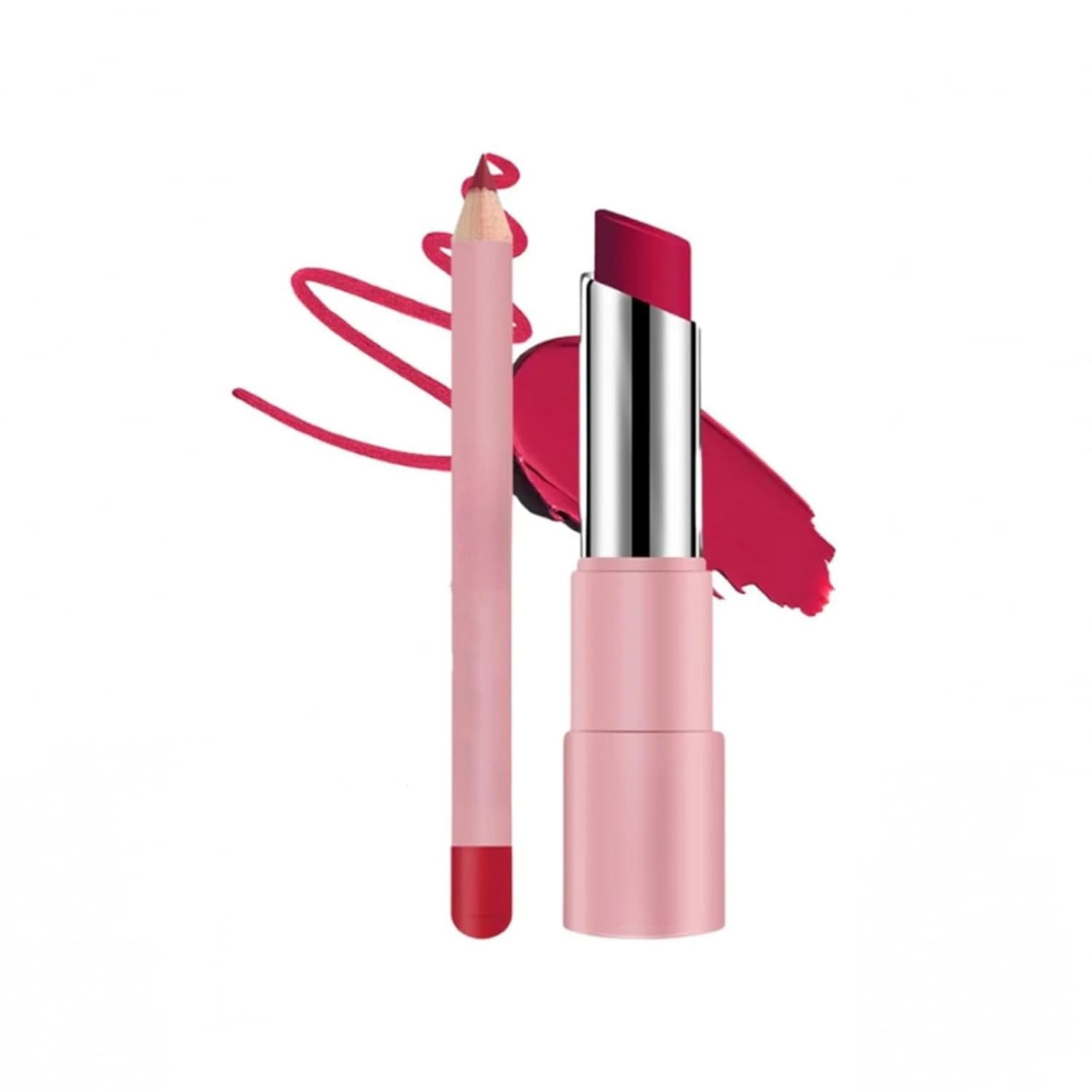 Lipstick + Lip Liner Matte Easy To Color 24hrs Of Smoothly Moisturizing ...