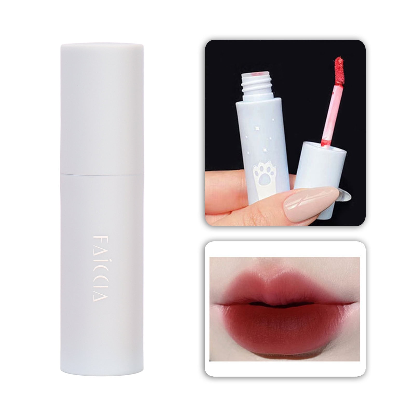 Lipstick Lip Mud Cute Cat Lipstick Lipmud Air Mist Velvet Matte Lip ...