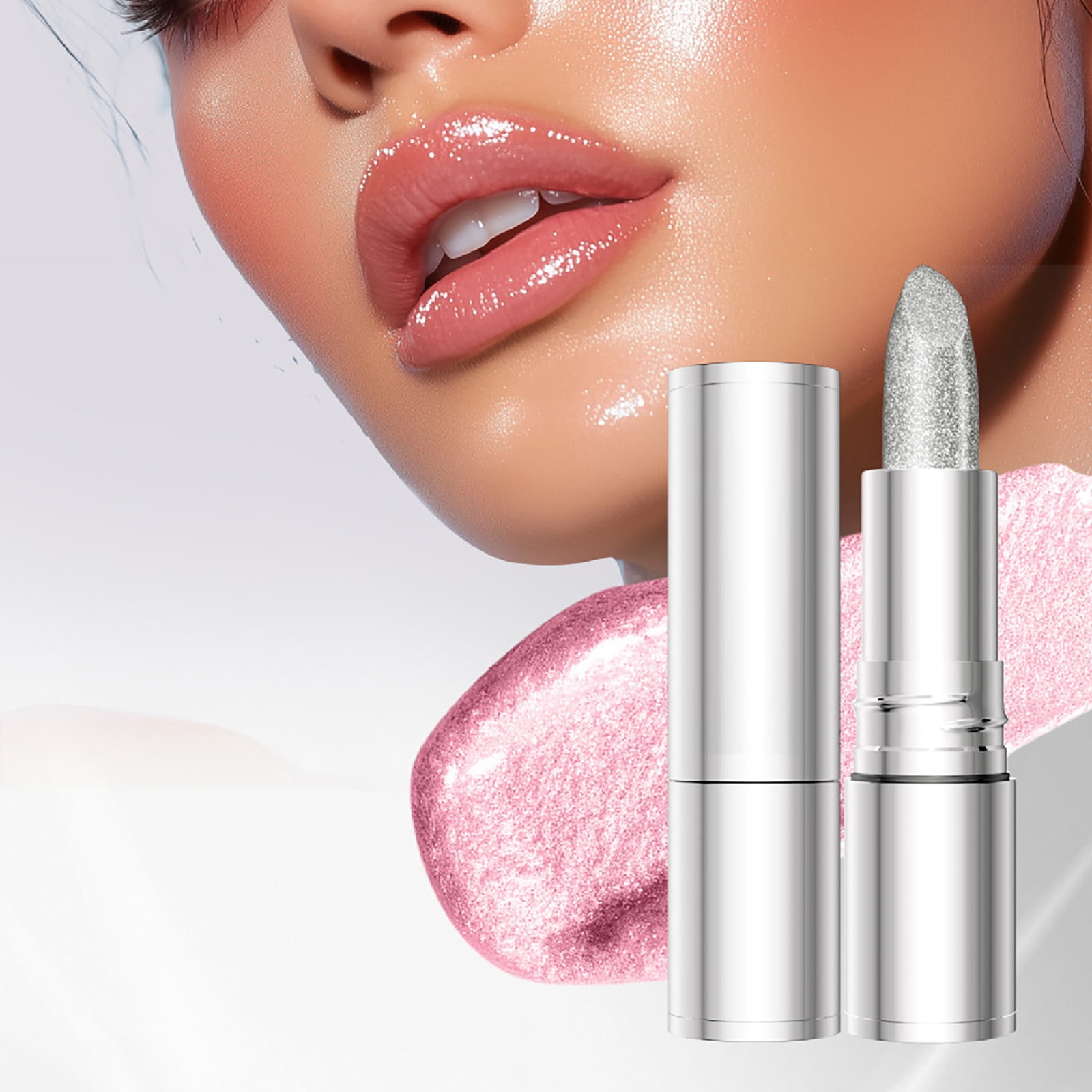 Lipstick Metallic Lipstick Moisturizing Long Lasting Lip Temperature ...