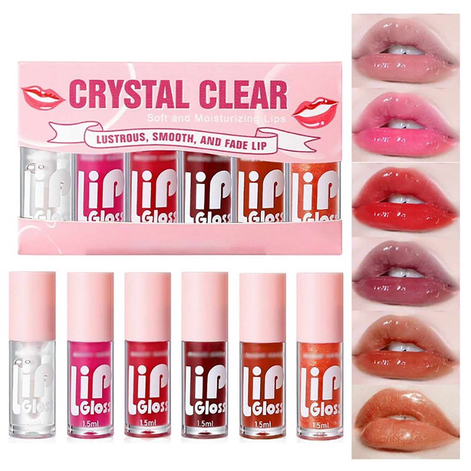 Lipstick Mini Lip Gloss Organizer Lanolin Hydrating Lip Gloss ...