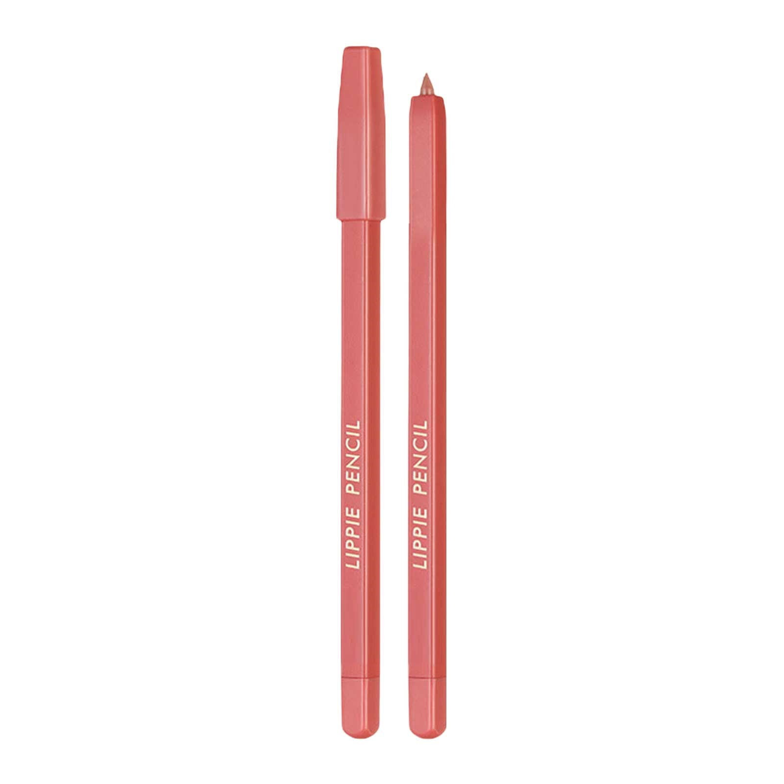Lipstick Pencil Lipstick Smooth Lipliner With Built In Sharpener ...