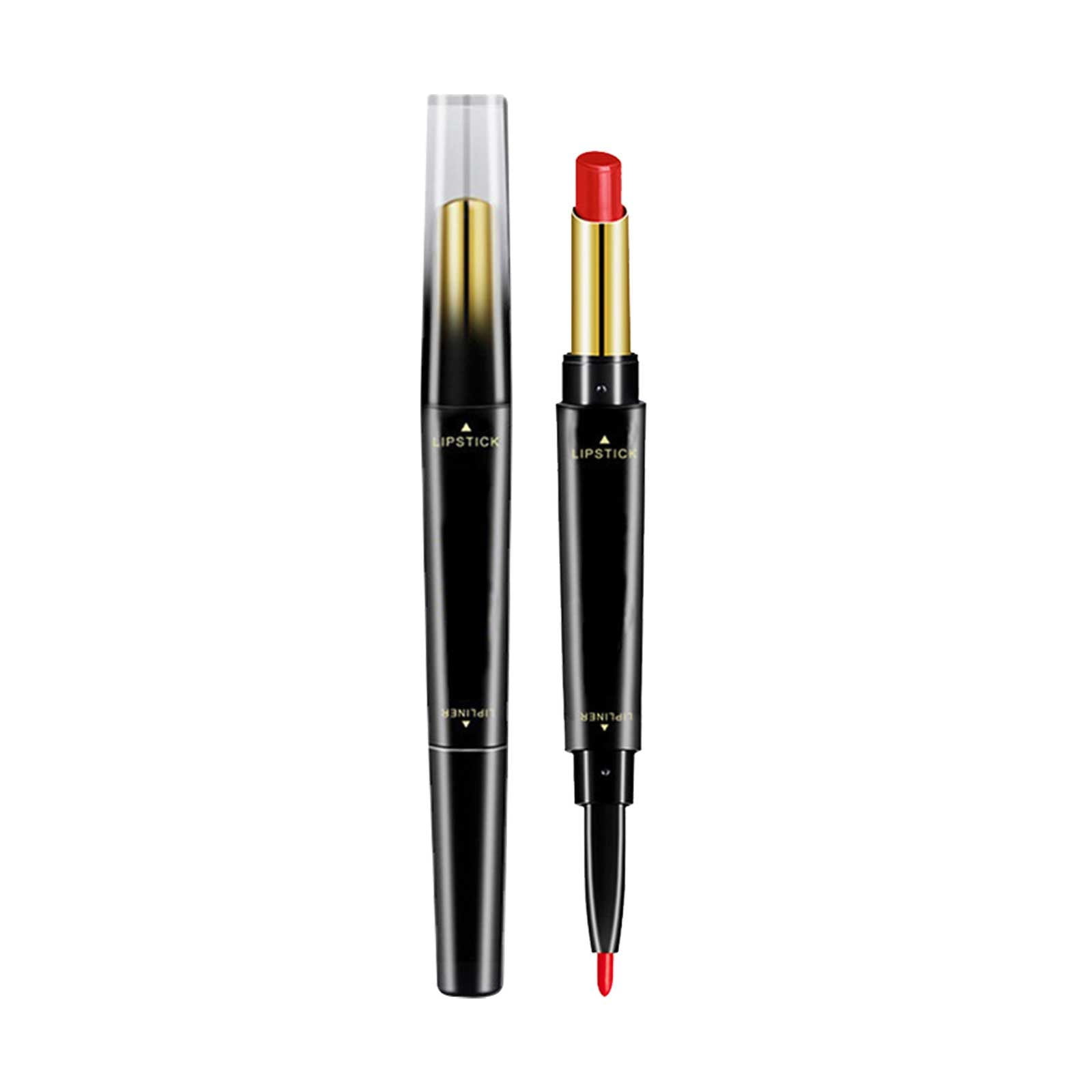 Lipstick Set Lipstick With Lip Liner 2 In 1 Long Lasting Lipstick ...