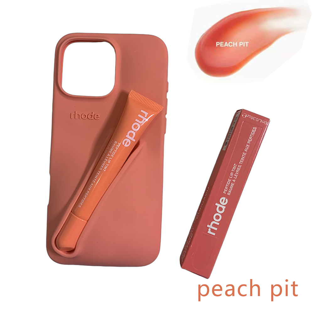 Lipstick Silicone Phone Case for iPhone 17 Pro 12 14 13 15 16 11 Pro ...